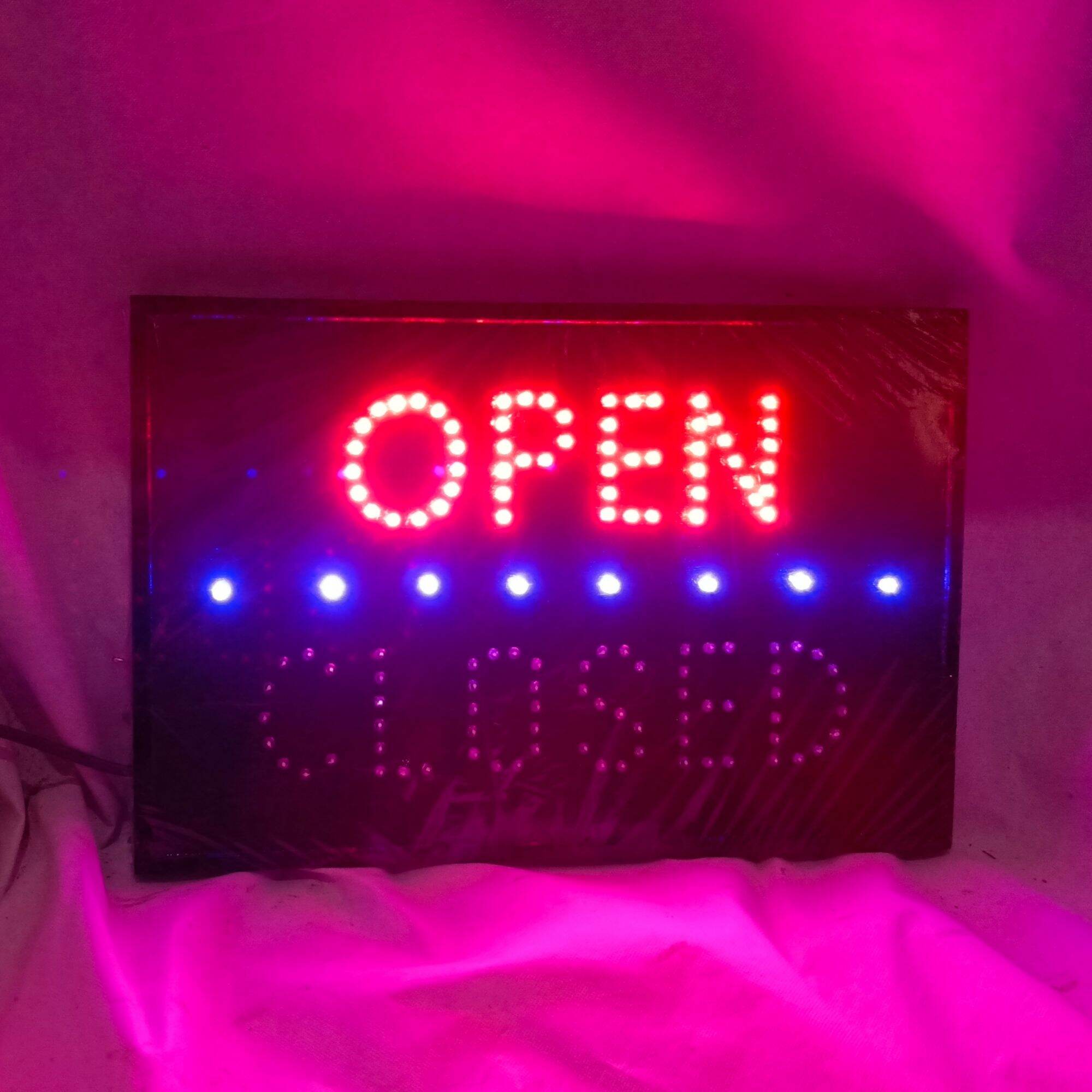 papan lampu LED OPEN CLOSED new | Lazada Indonesia