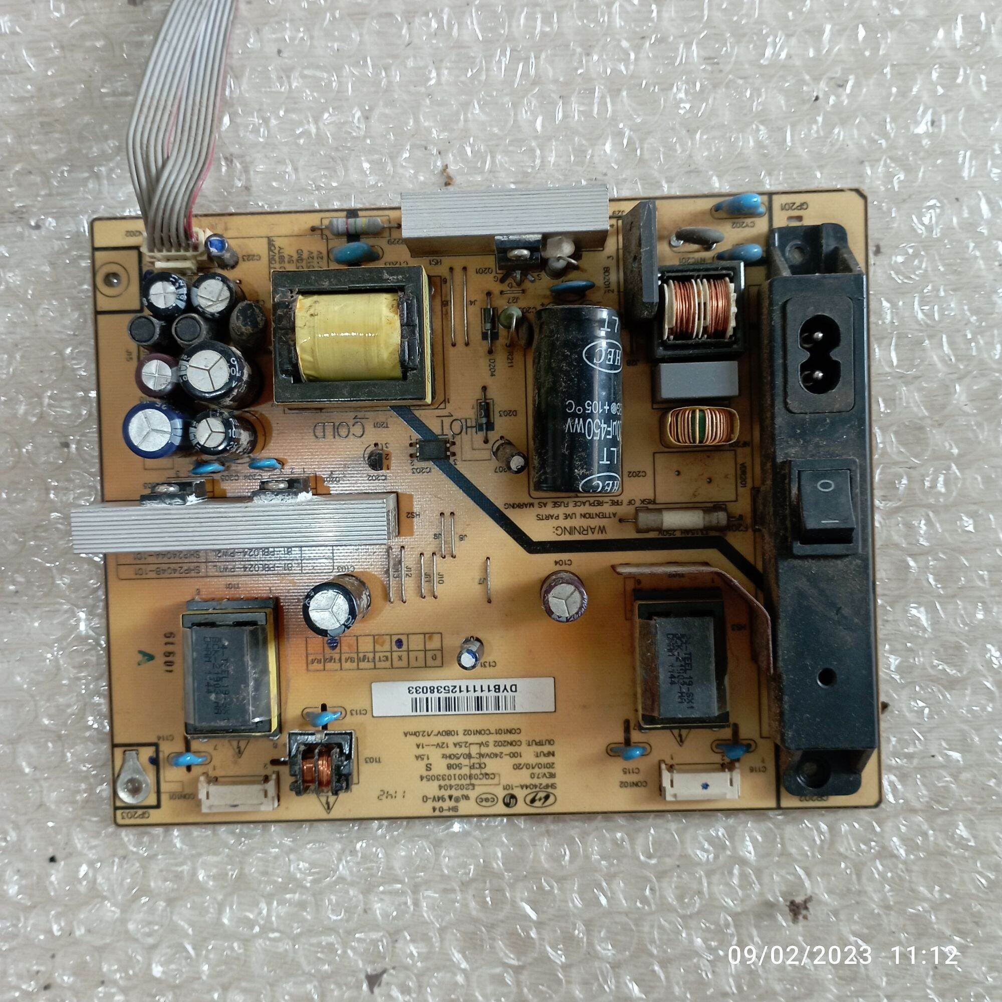 motherboard module psu power supply mesin tv POLYTRON PLM24M61 | Lazada Indonesia