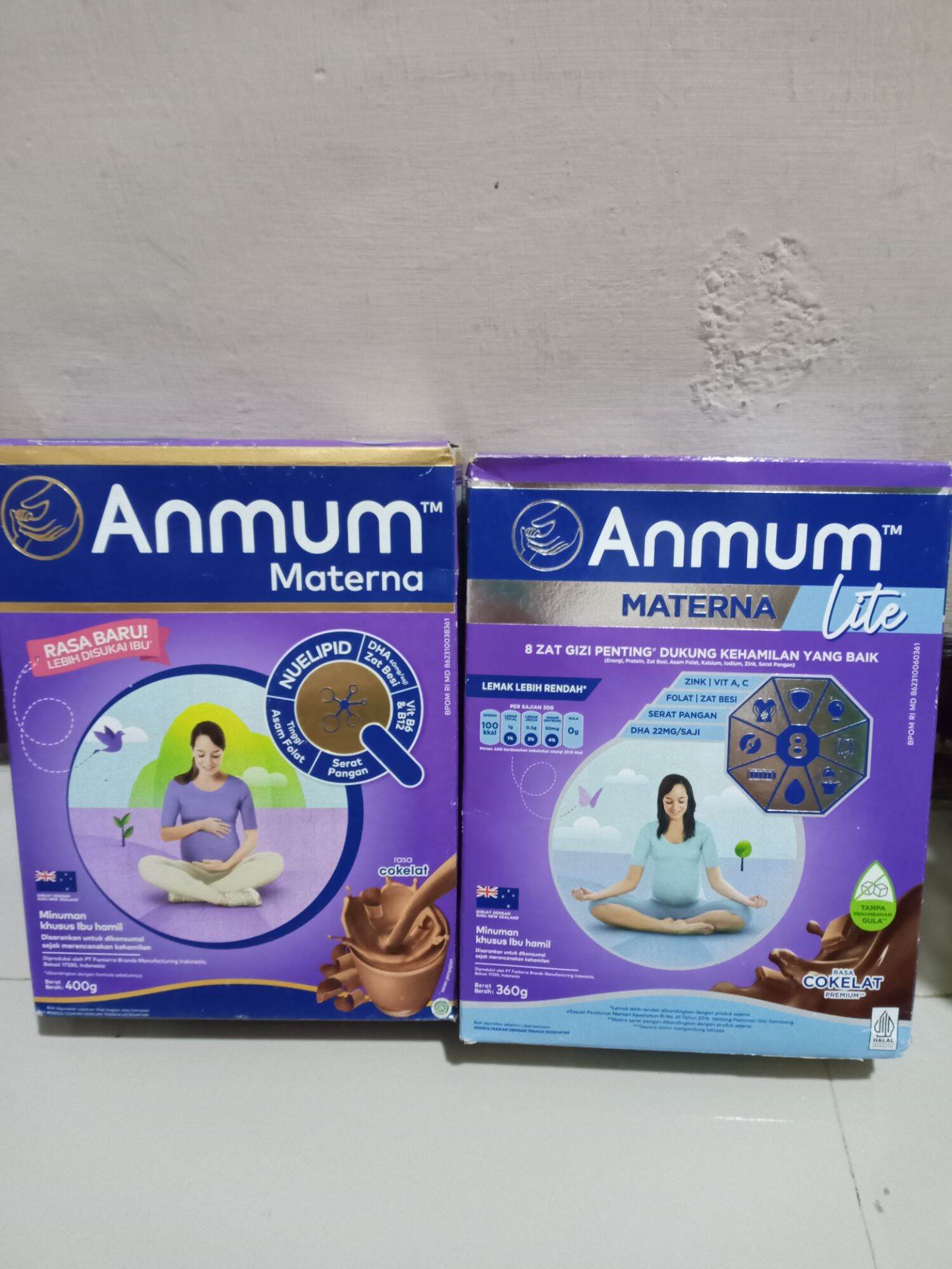 Anmum materna lite rendah lemak 400gr | Lazada Indonesia
