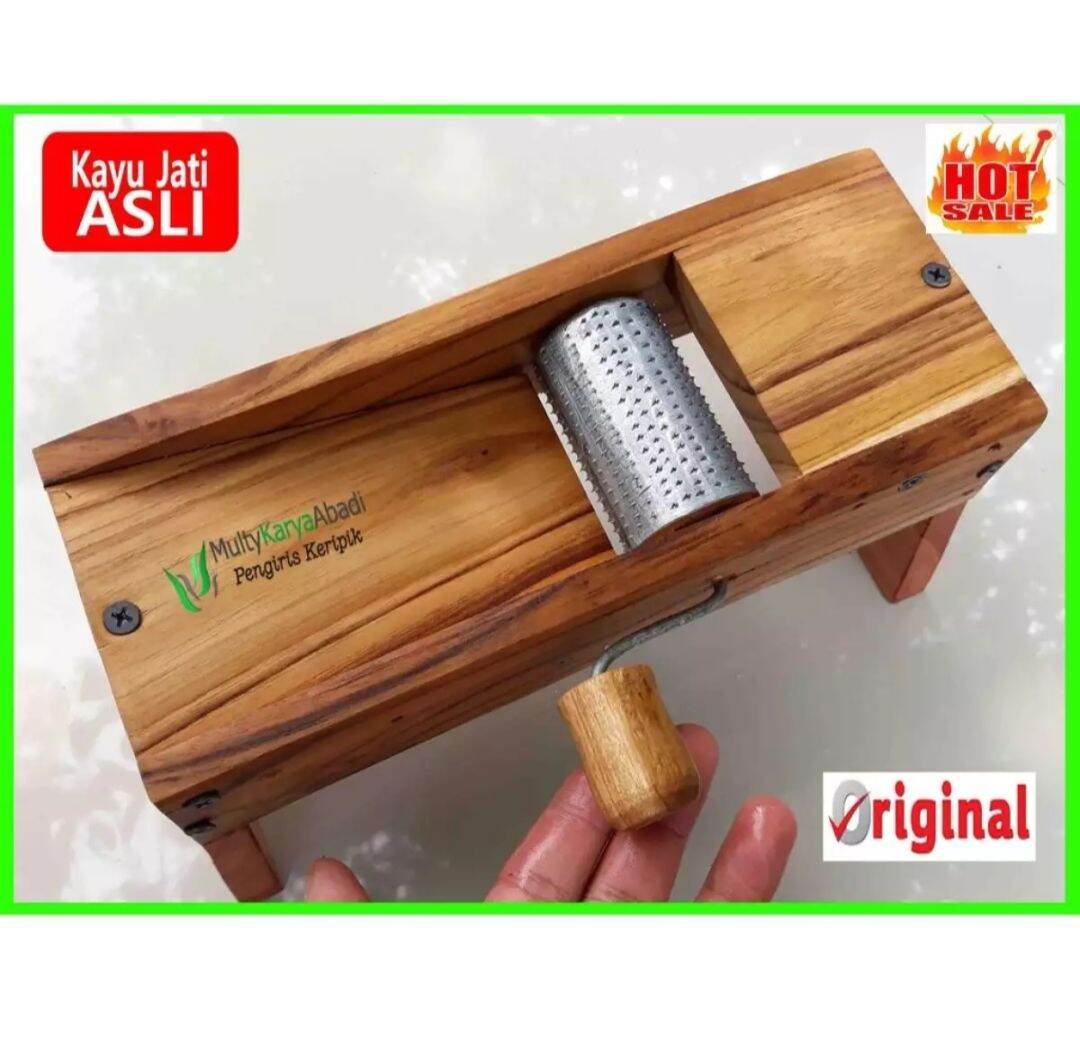 PARUT KELAPA MANUAL KAYU JATI ASLI | Lazada Indonesia