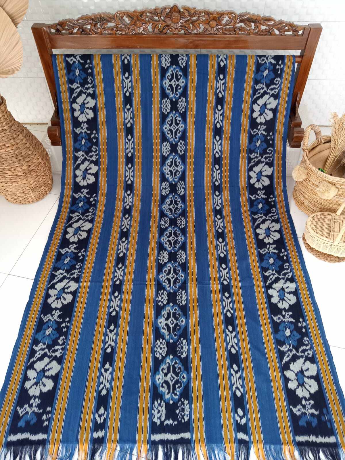 Kain tenun ikat tradisional antik blanket etnik original | Lazada Indonesia