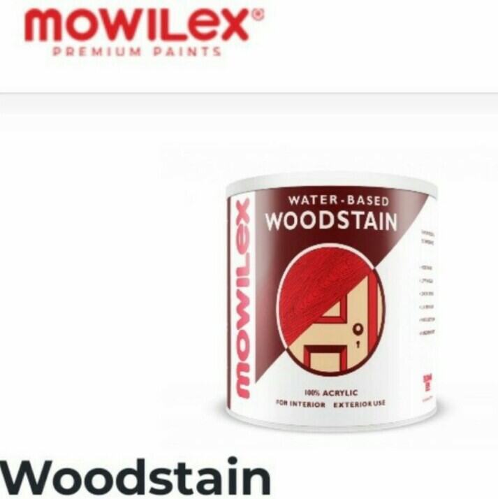 Cat Politur Kayu Mowilex Woodstain Waterbased 1 Liter Terlaris | Lazada ...