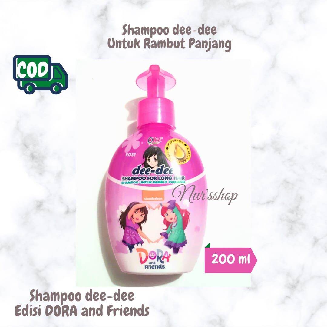 [dee-dee ] Shampoo ( Pompa ) , Shampoo Anak Untuk Rambut Panjang 200 ml ...