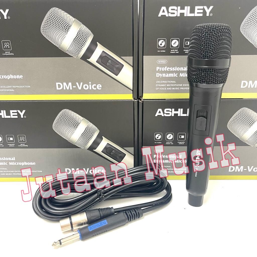 Mic Kabel Mic Ashley DM Voice Original Ashley | Lazada Indonesia