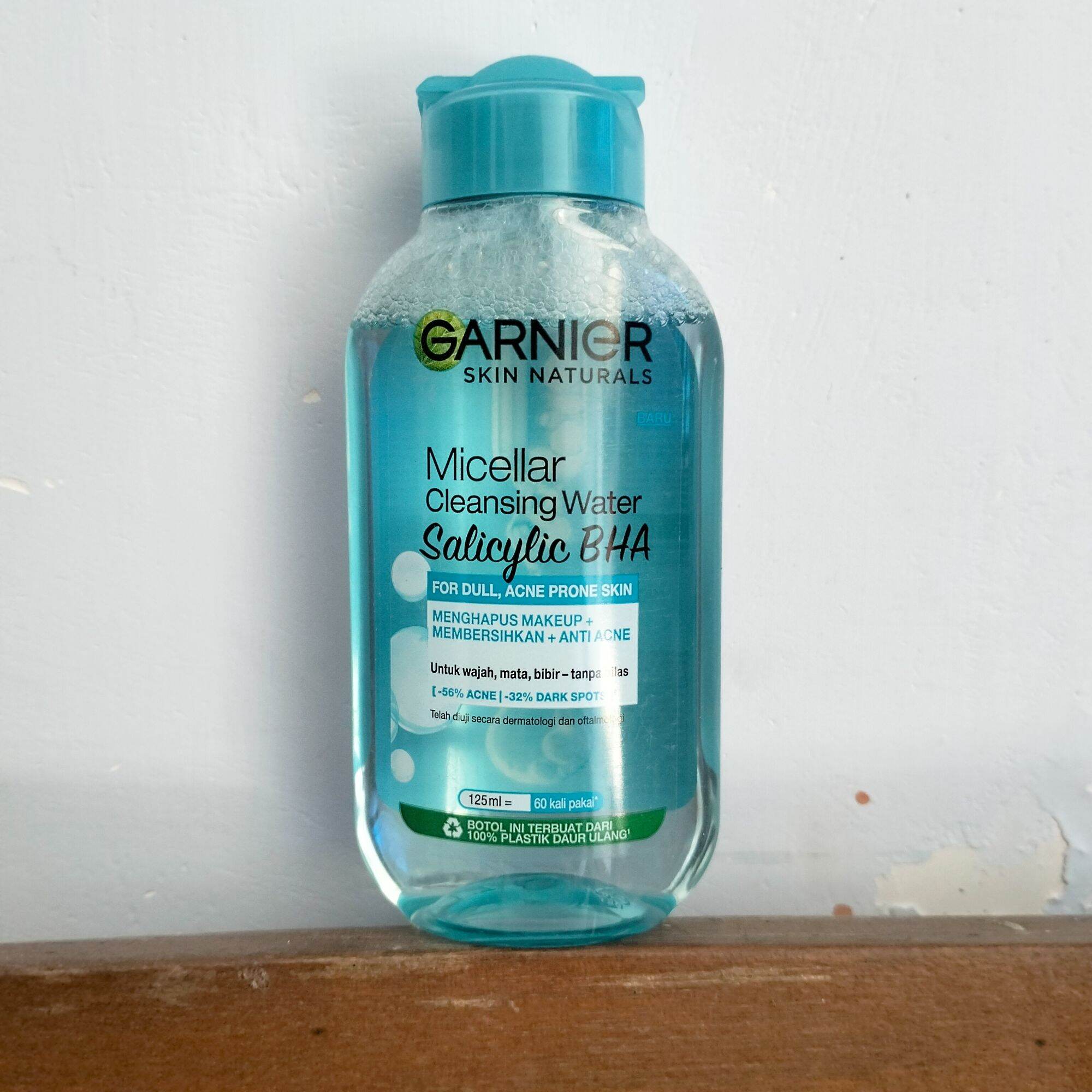 Garnier Micellar Water Calicylic BHA Micellar Water Biru 125ml - MW ...