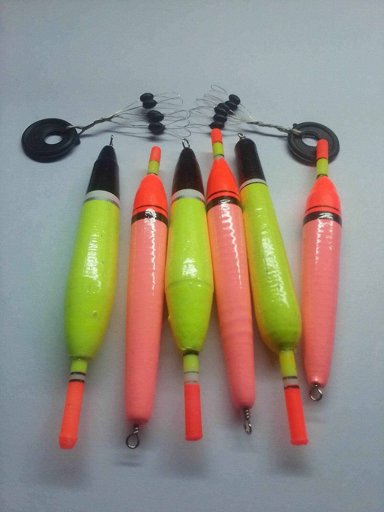 pelampung bahan kayu isi 6 + stopper | Lazada Indonesia