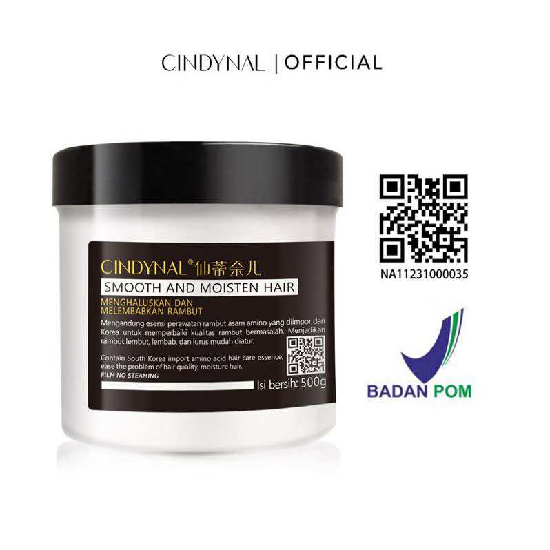 Cindynal hair mask Korea masker rambut rusak dan kering rontok hasil ...