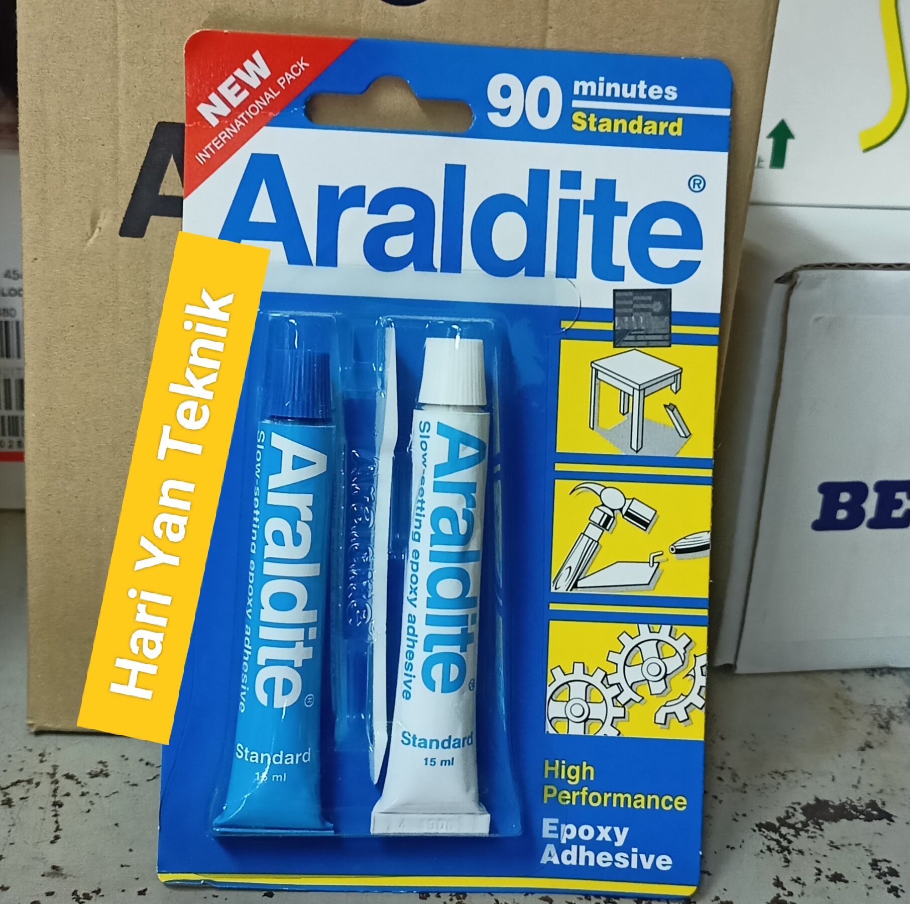 Araldite 90 Minute Epoxy Adhesive | Lazada Indonesia