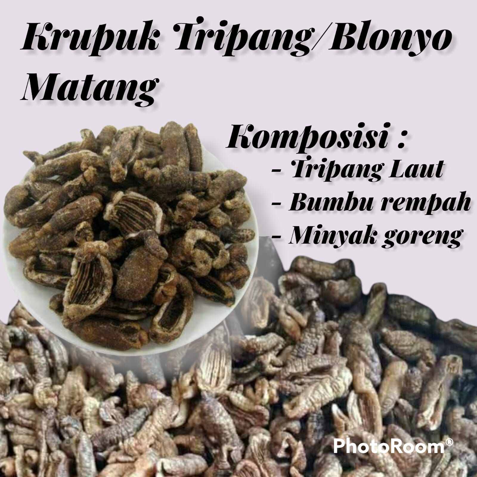 Krupuk Tripang / Blonyo Matang Khas Sidayu Gresik | Lazada Indonesia