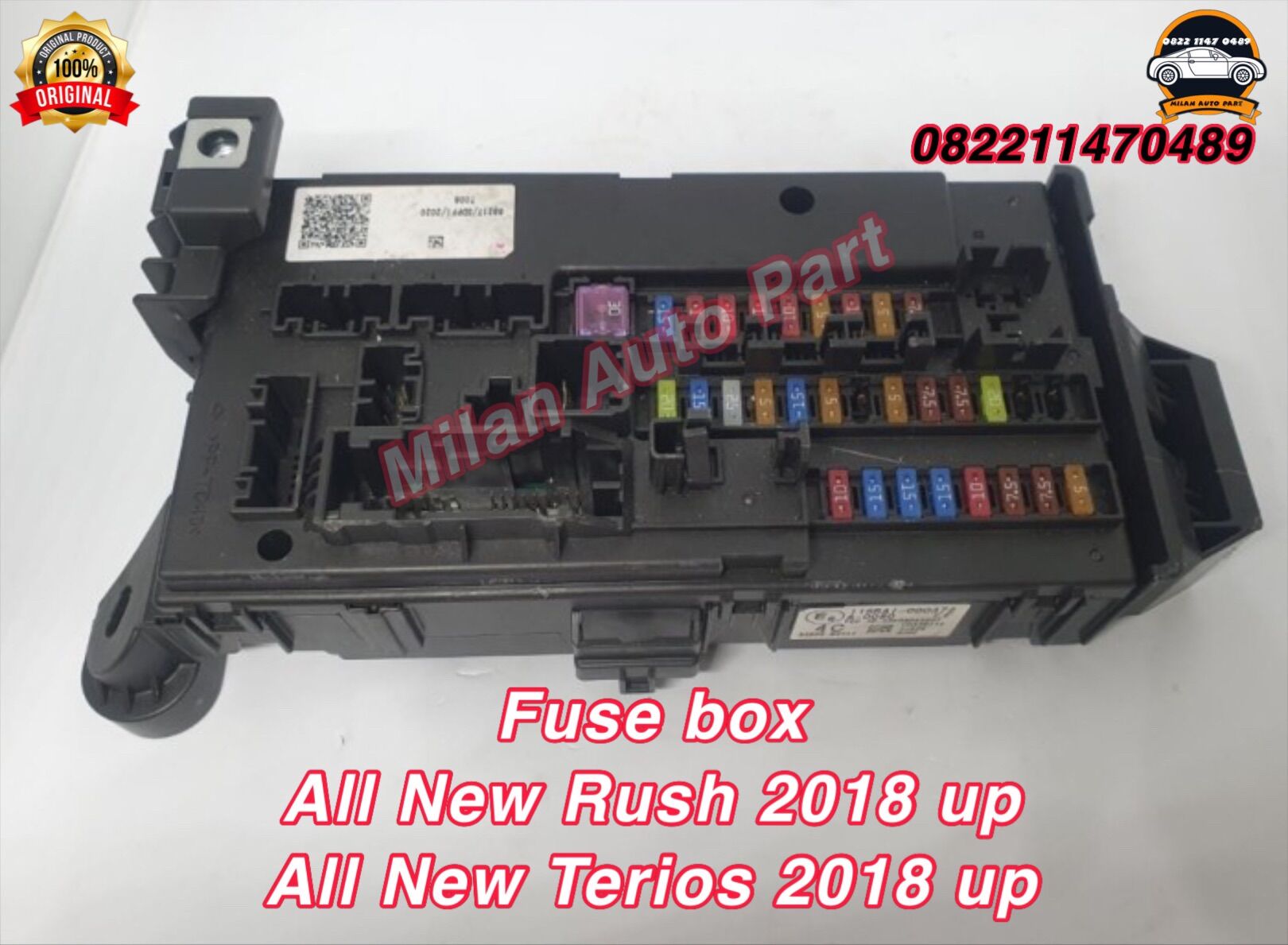Fuse box sekring skring dalam bcm all new rush terios 2018 2019 2020 ...