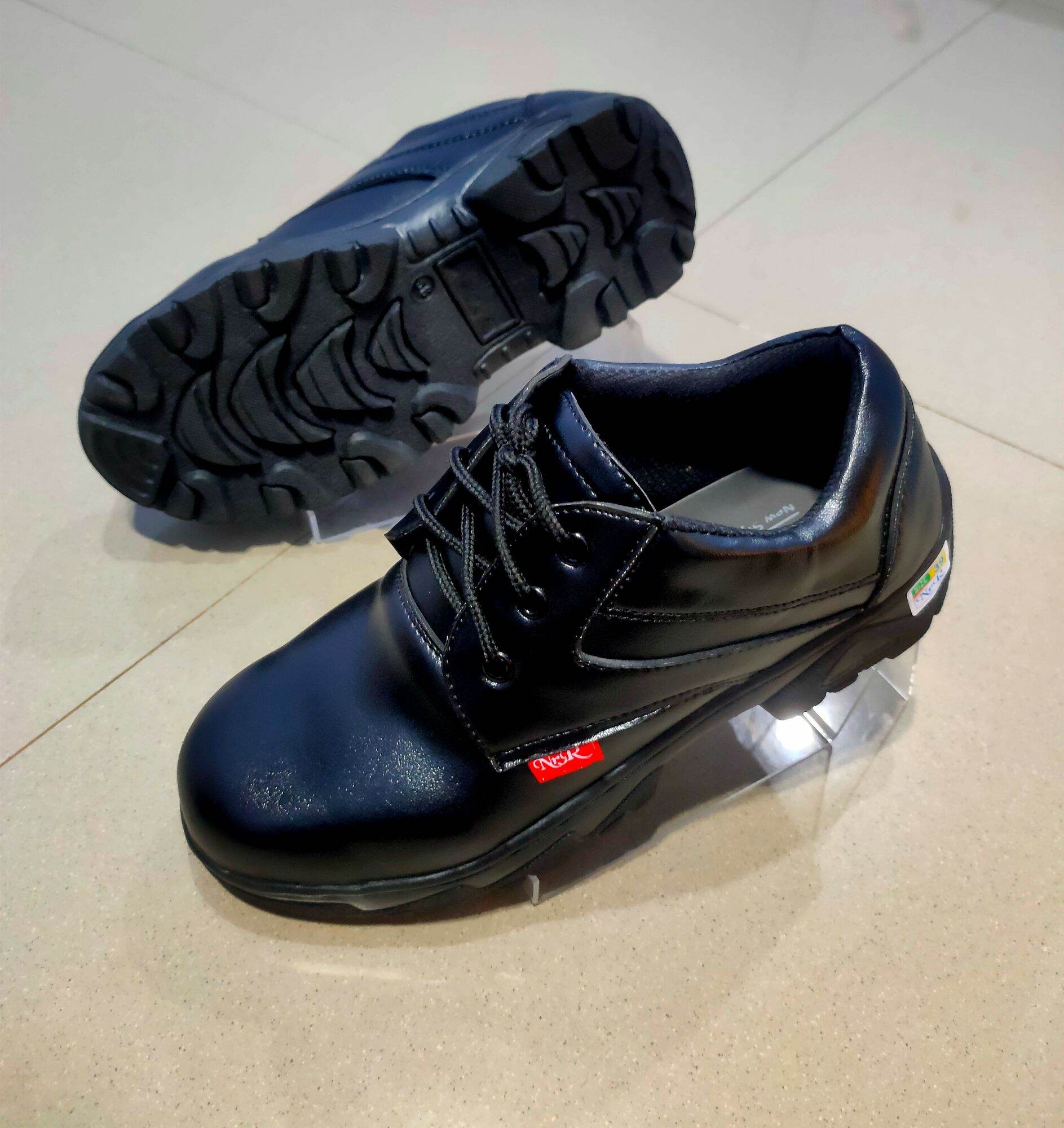 sepatu safety bahan kulit Asli/sepatu septy kerja proyek/Sepatu safety ...