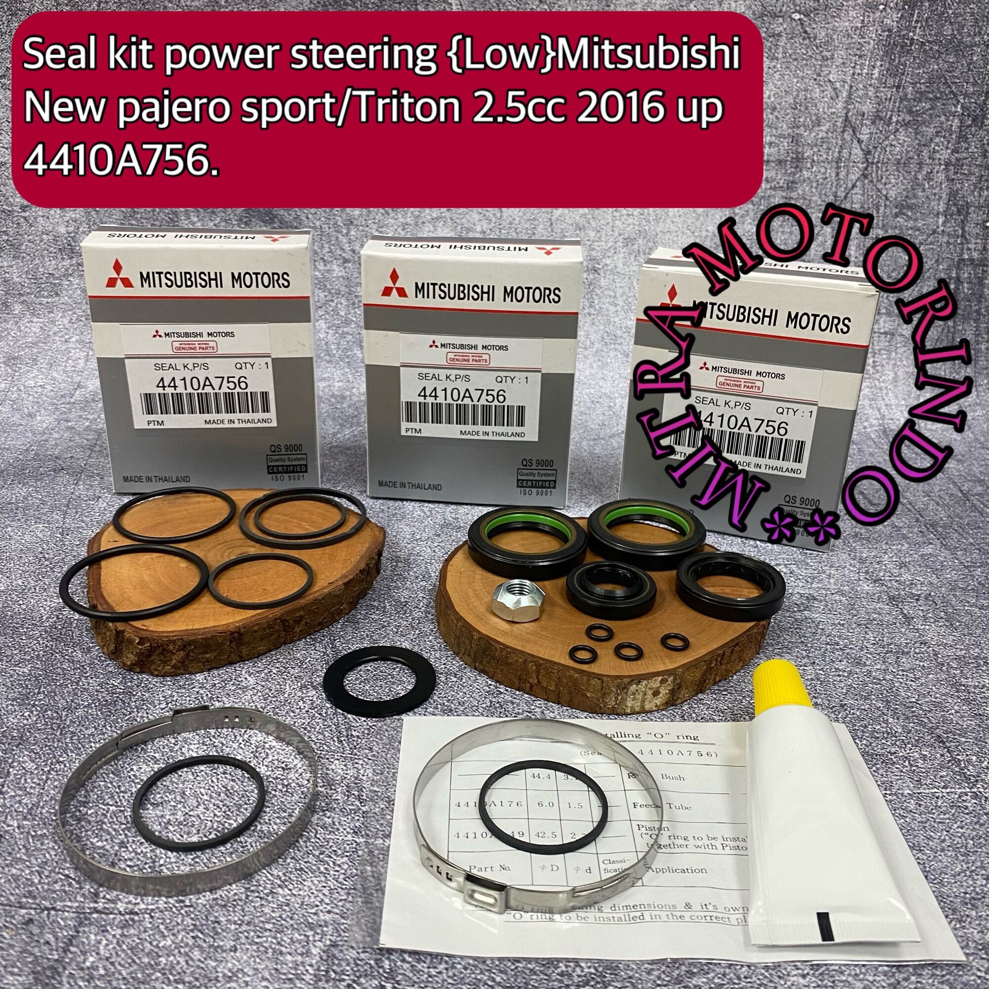 kit power steering low bawah triton new hdx kl3t all new pajero sport ...