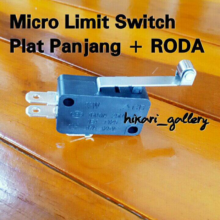 Micro Switch / Limit Switch PLAT PANJANG + Roda | Lazada Indonesia