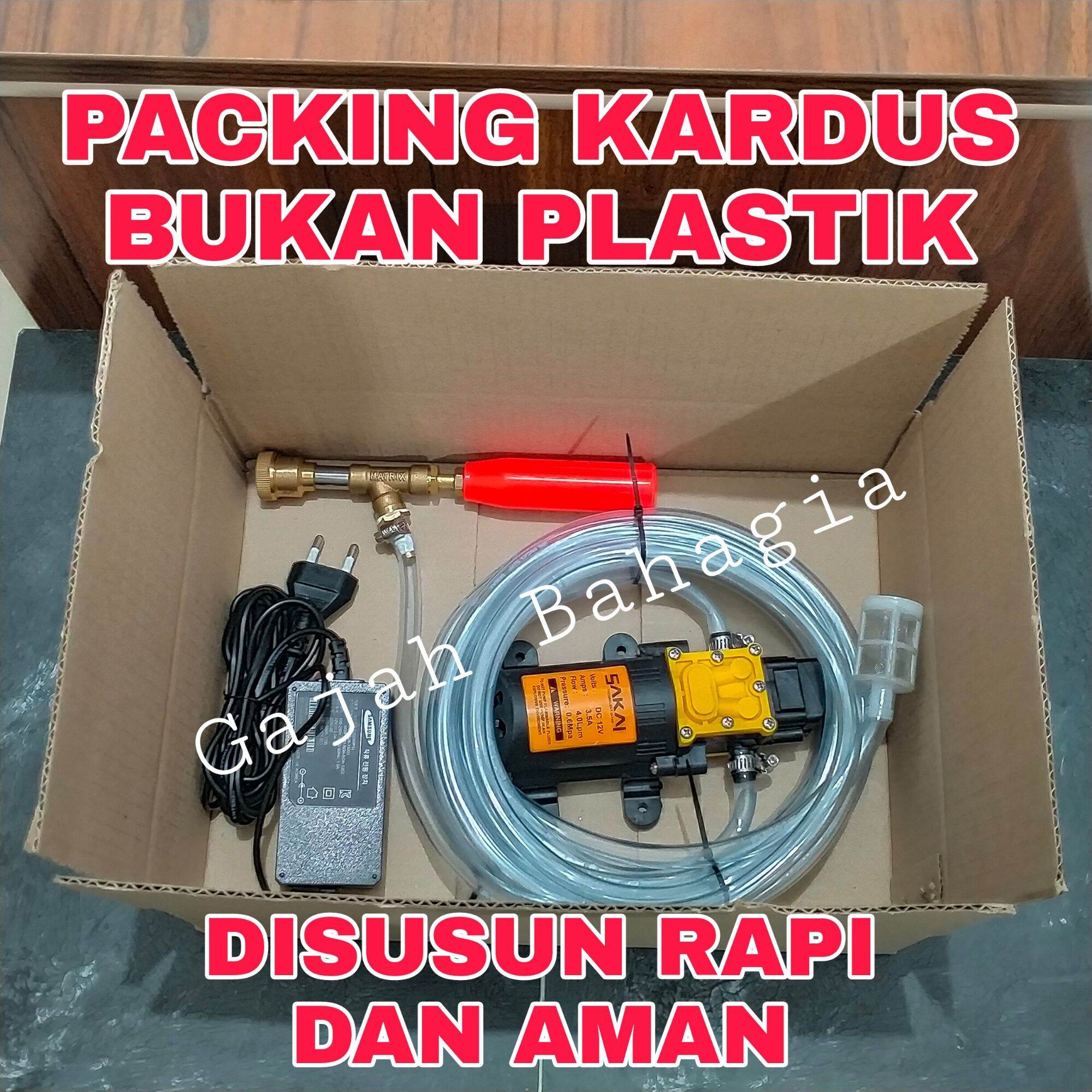 Mesin steam cuci motor mini Alat stim cuci motor ac mobil Pompa DC 12 ...