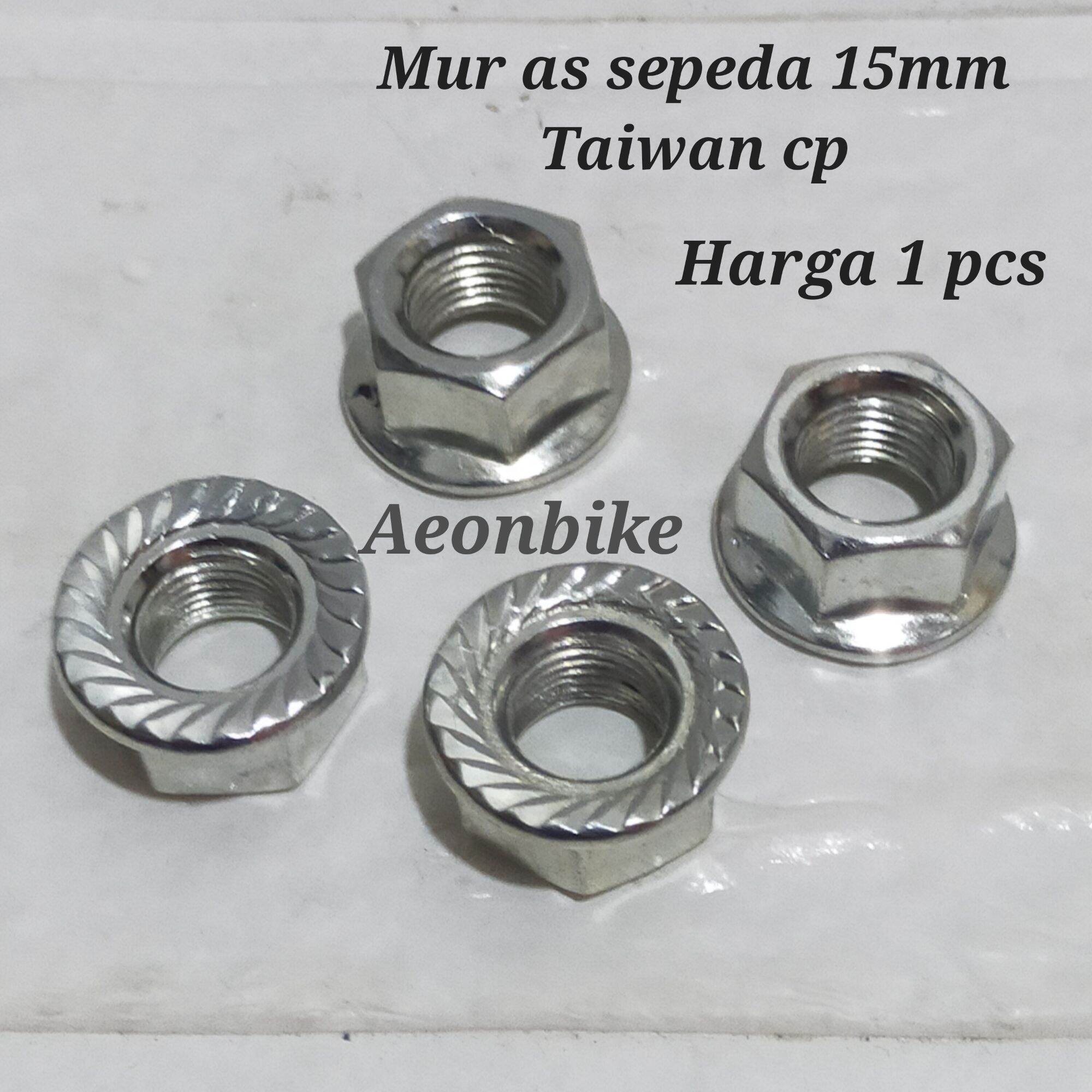 mur baut as roda belakang sepeda kunci pas 15 cp Taiwan | Lazada Indonesia