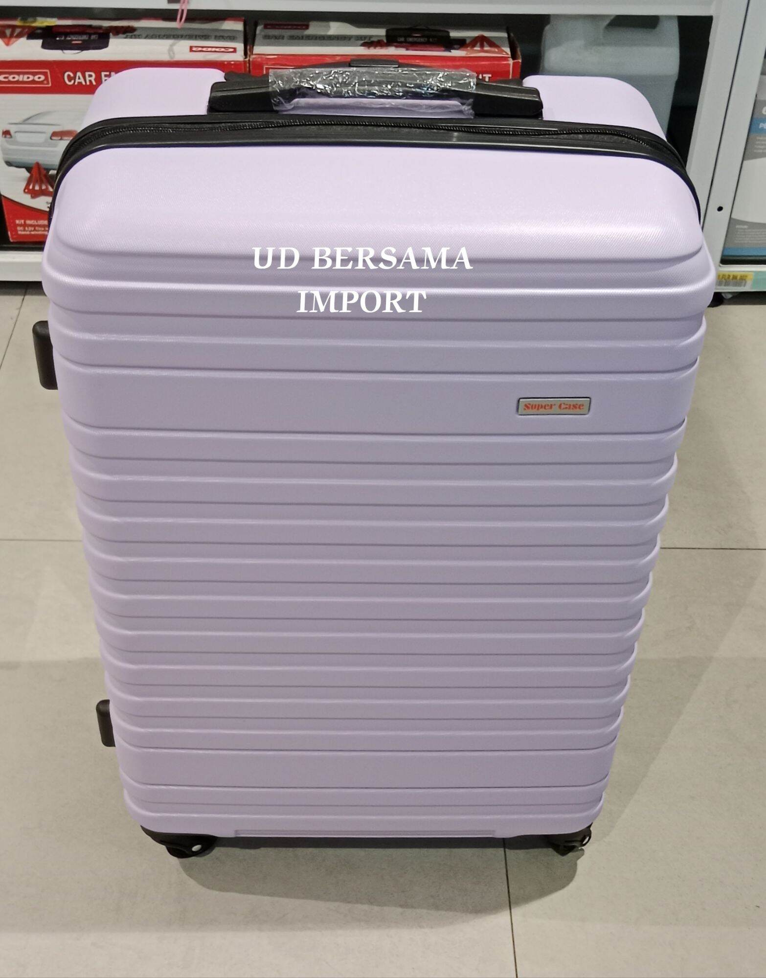SUPERCASE Koper 24Inc Sour Belt 4 Roda/Luggage Ungu | Lazada Indonesia