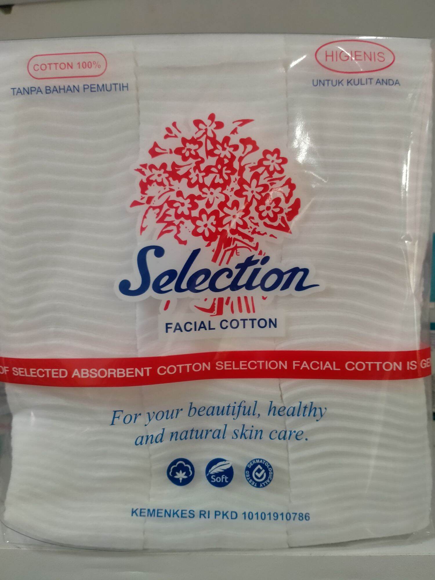 kapas wajah selection 75gr ukuran paling besar | Lazada Indonesia