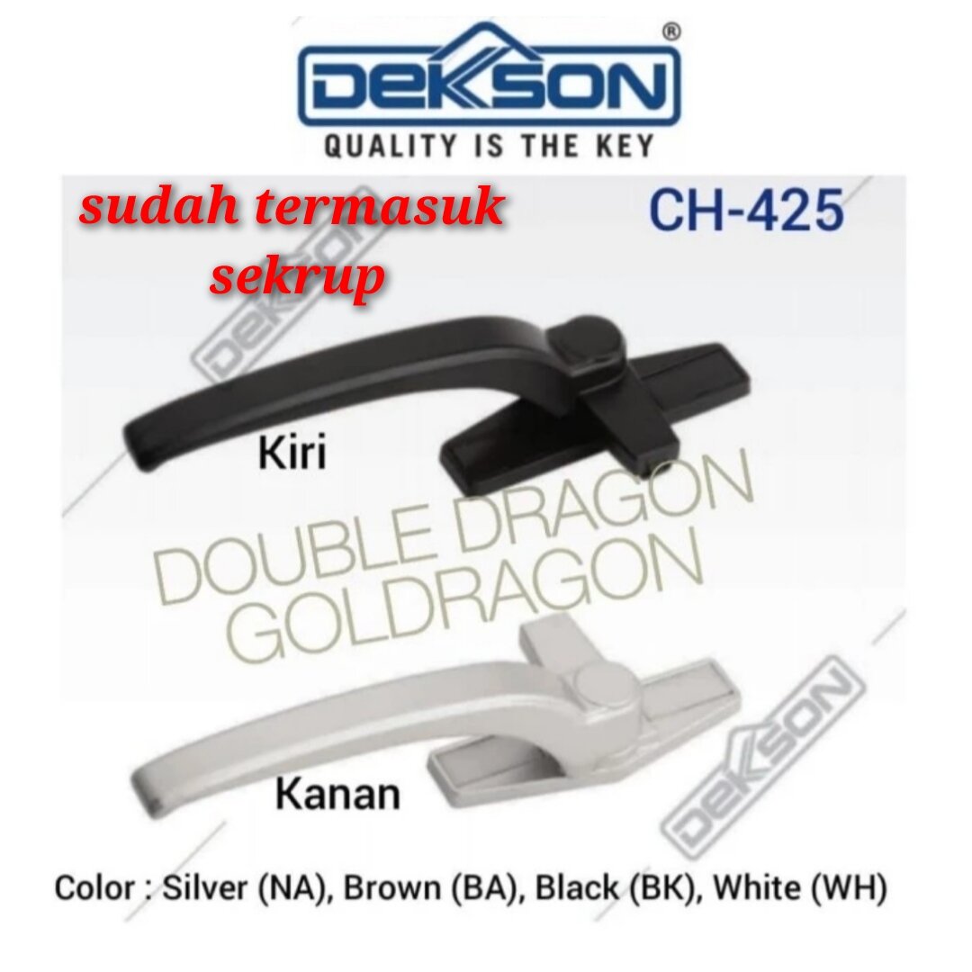 Rambuncis Dekkson CH 425 Casement Handle Dekkson CH 425 | Lazada Indonesia