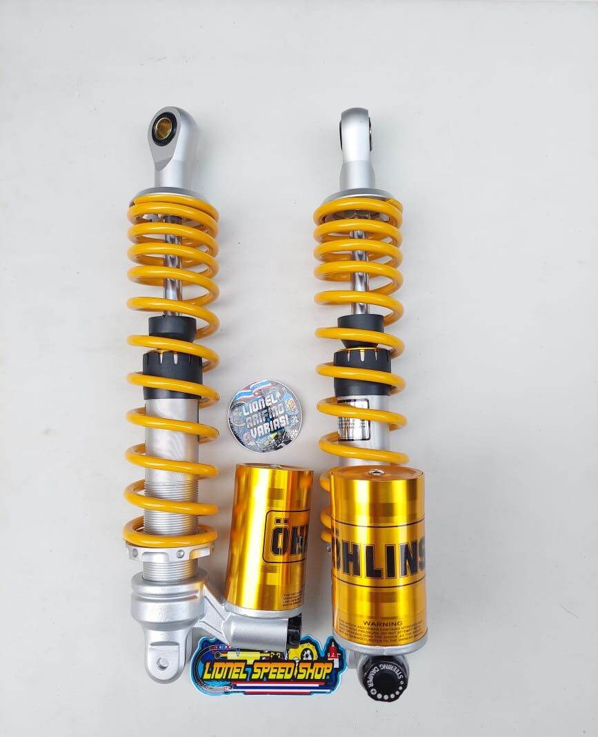 Shock breaker double ohlins shock ohl**ins tabung bawah 320mm nmax pcx ...