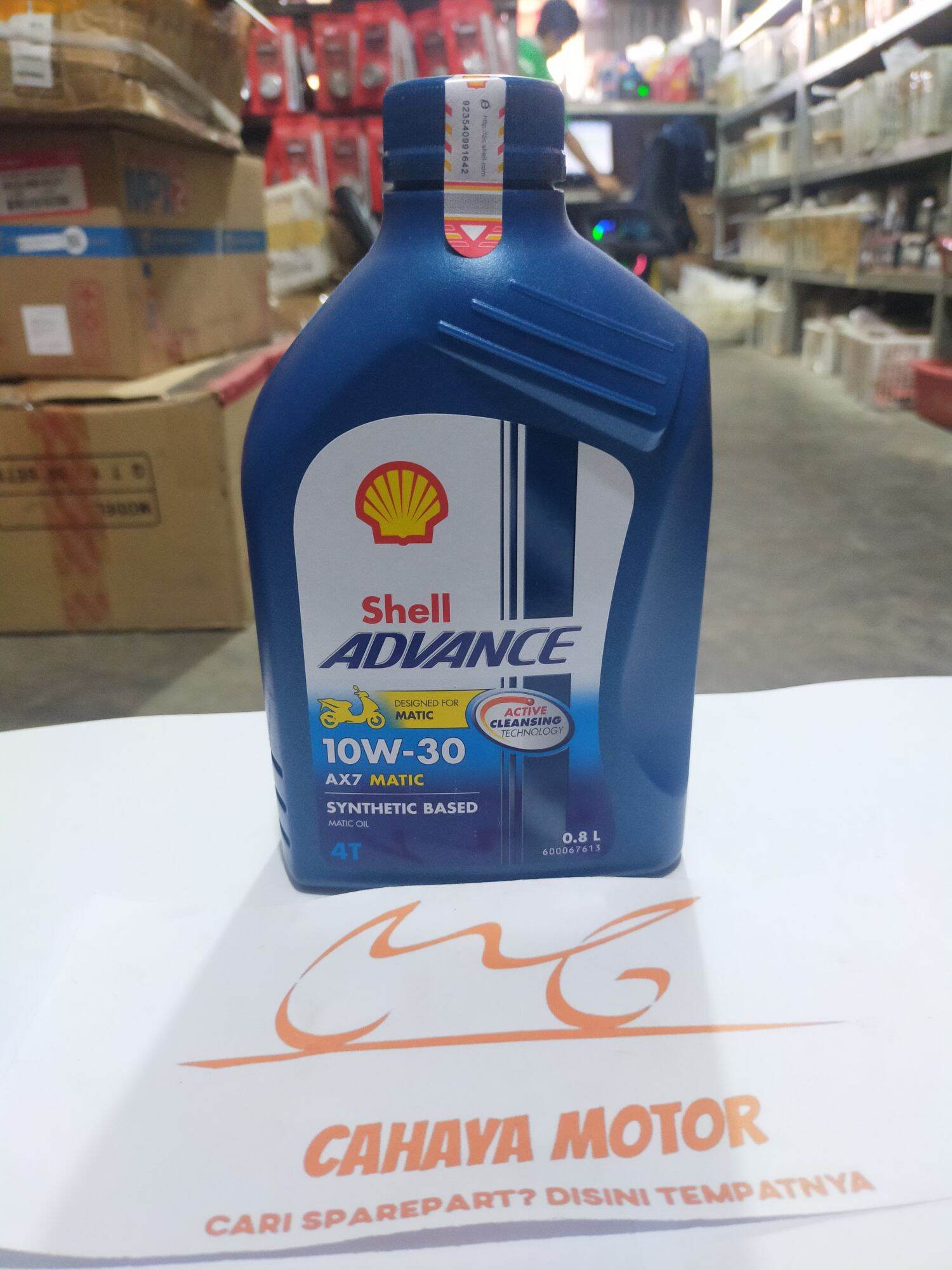 Shell Advance AX7 SCOOTER/MATIC 10W-30 0,8L ORIGINAL 100% | Lazada ...