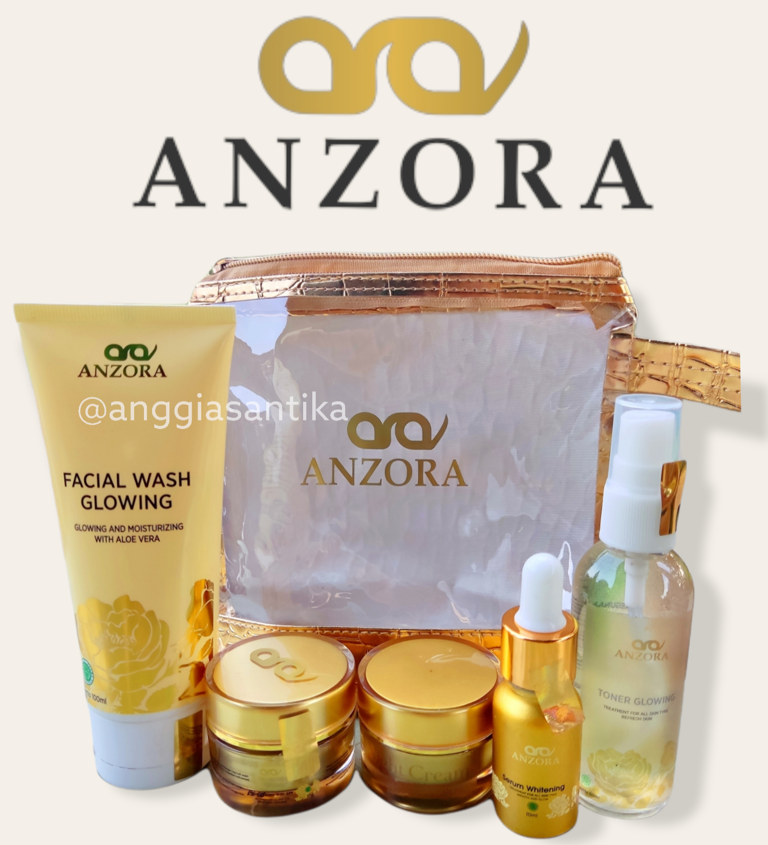 ANZORA GLOW ACNE DARK SPOT CREAM BPOM | Lazada Indonesia