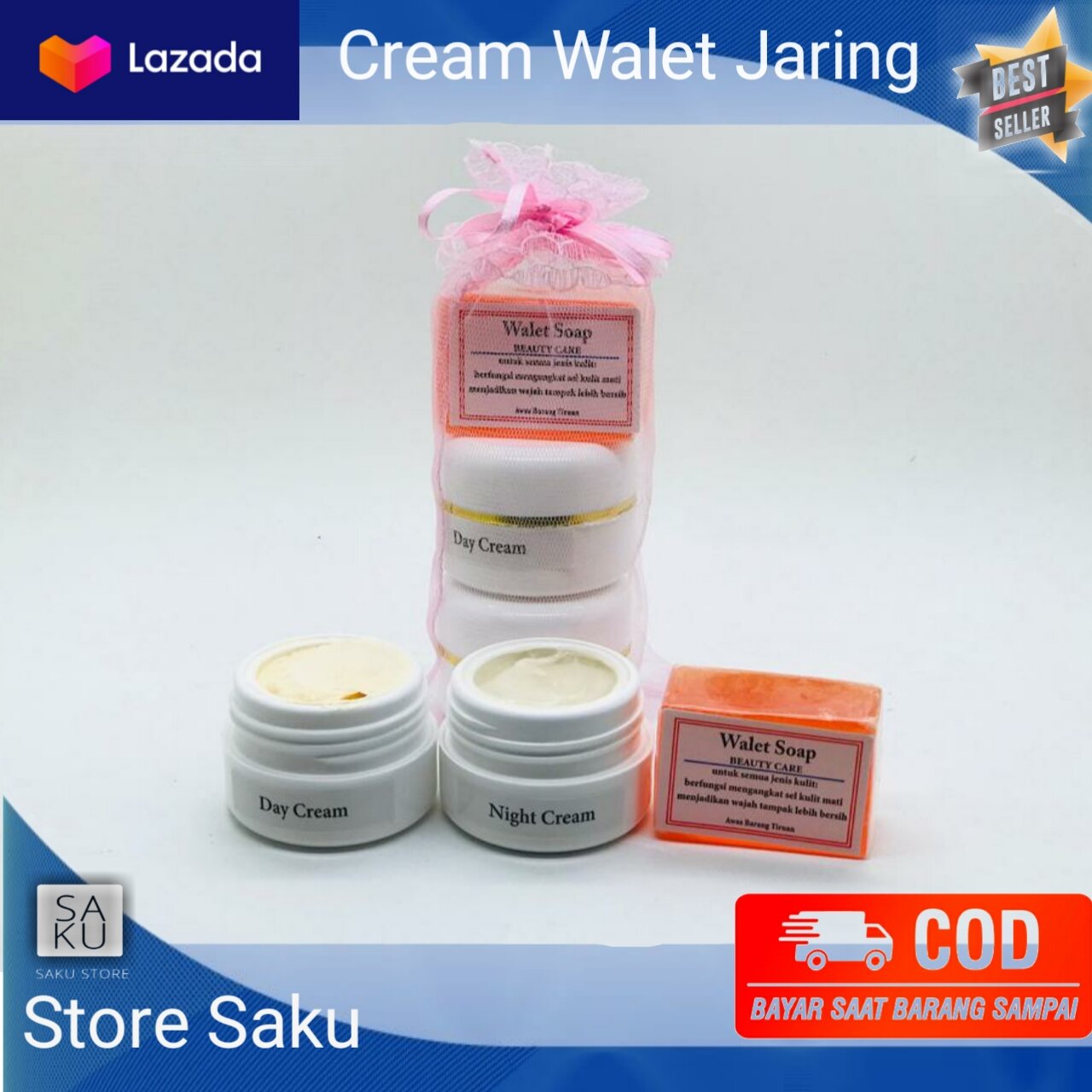 Krim walet super putih 3 in 1 / krim walet sarung - store saku | Lazada ...