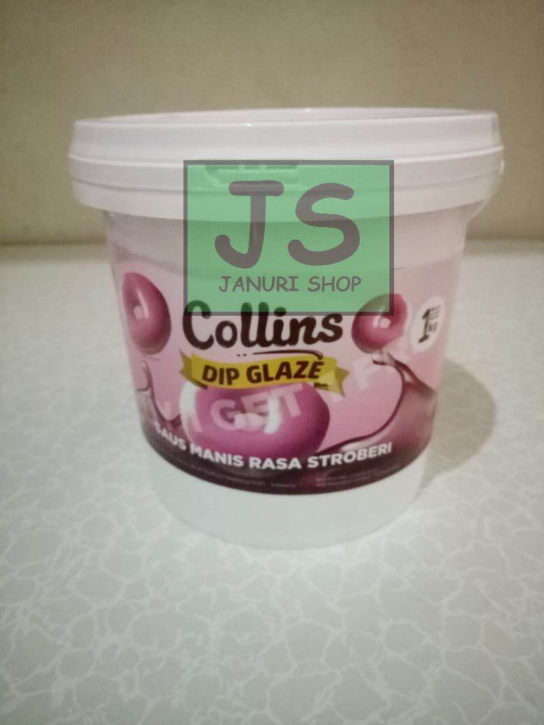 Collins Dip Glaze Strawberry 1 kg | Lazada Indonesia