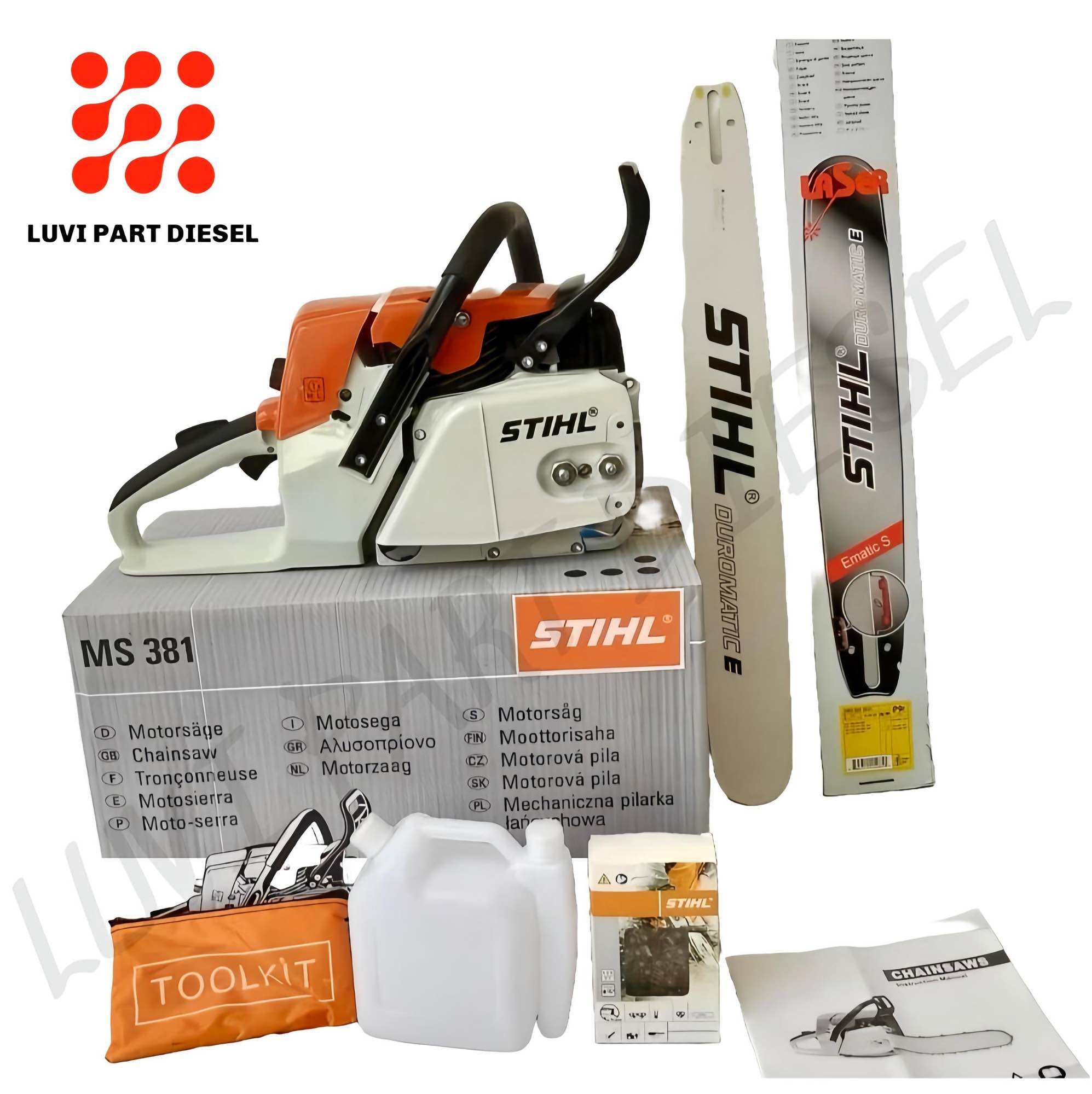 TERMURAH!! CHAINSAW / SENSO BESAR MS 381 STIHL MESIN GERGAJI KAYU BAR 25 INCH STIHL NEW ORIGINAL ...