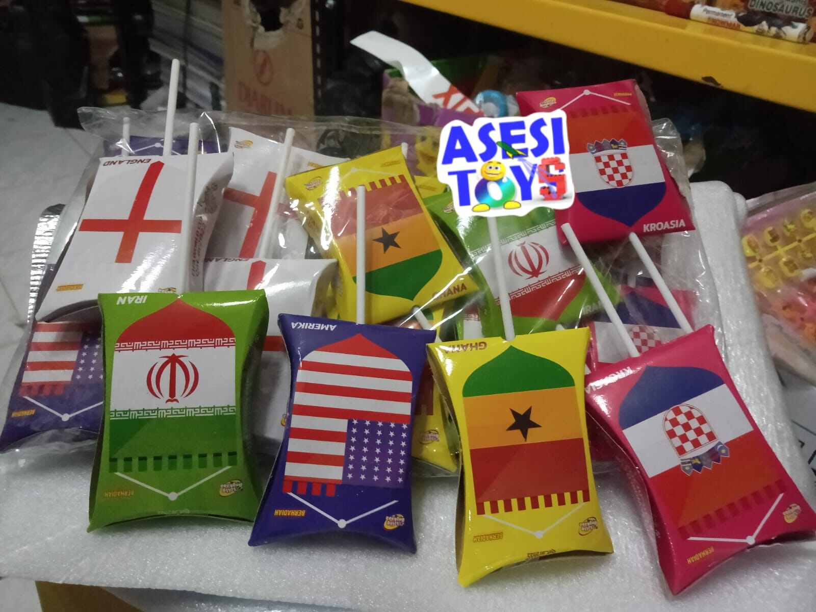 permen Warung Anak rasa lolipop bola 20pcs | Lazada Indonesia