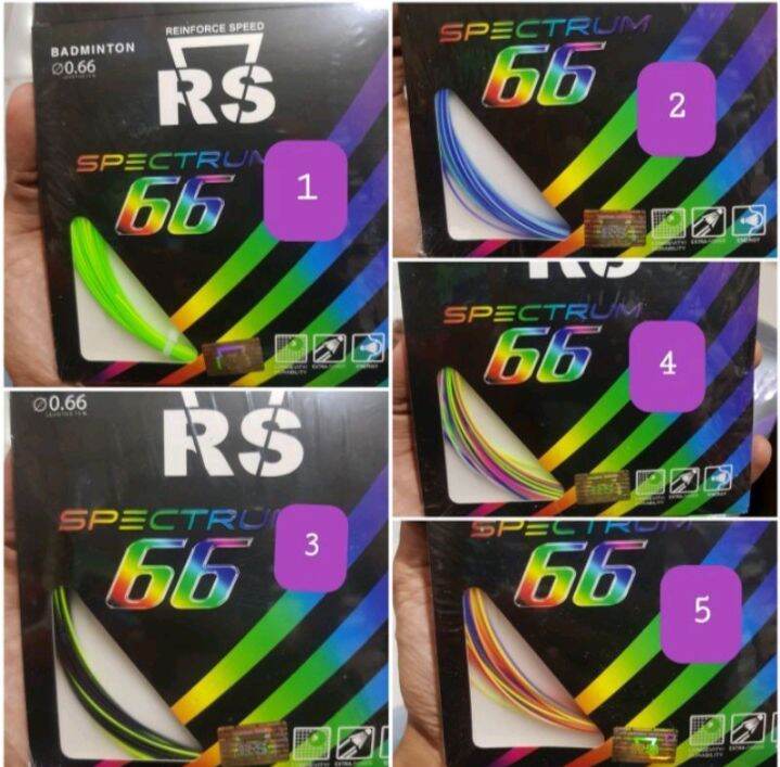 SENAR BADMINTON RS SPECTRUM 66 ORIGINAL | Lazada Indonesia