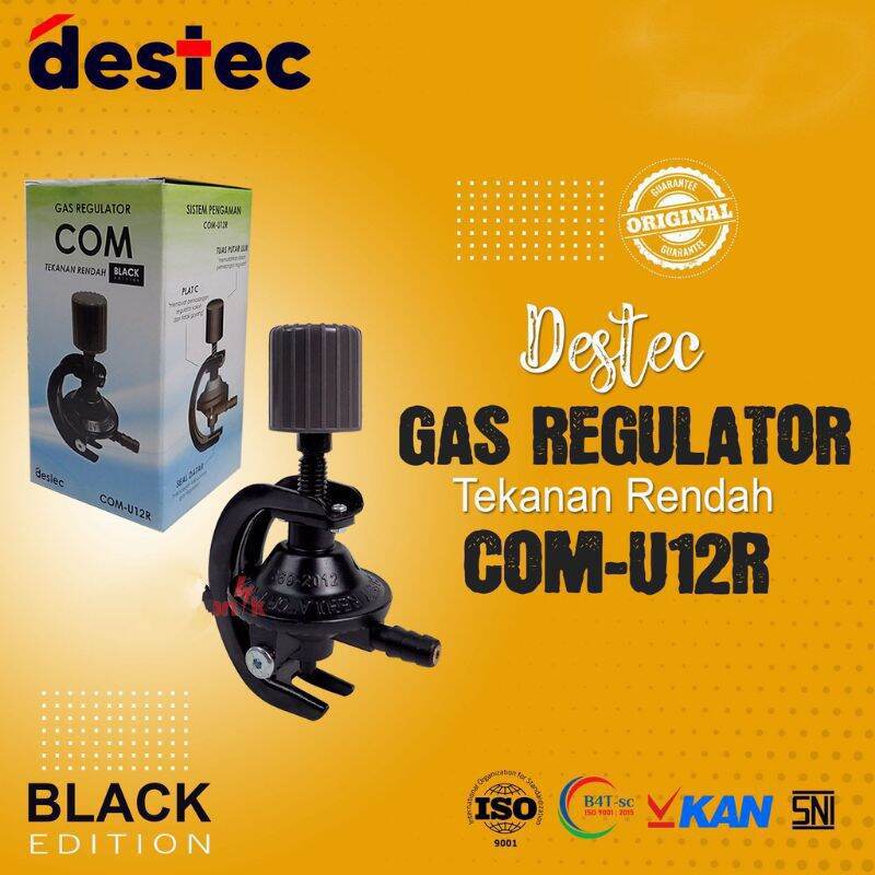 Destec , Destek , Desteg , Regulator Gas Com , LPG , COM U12RM +meter ...