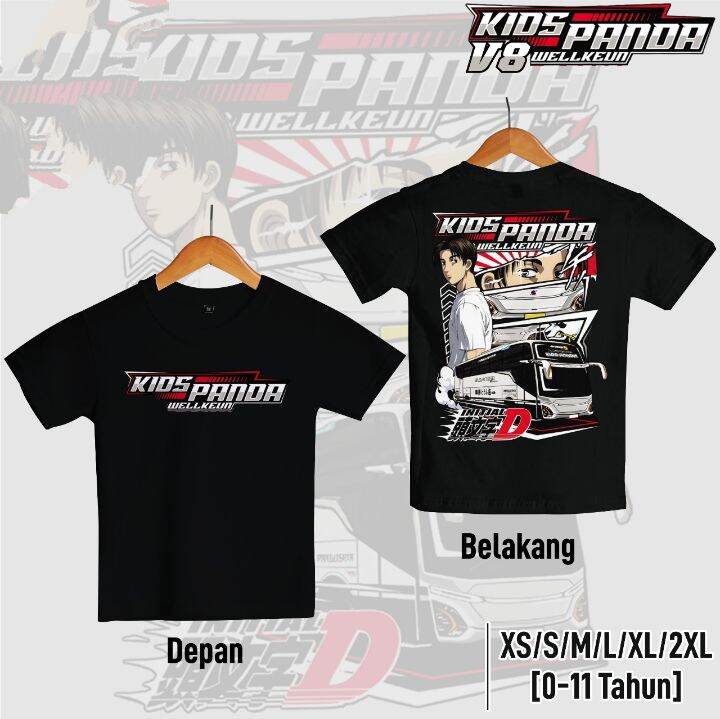 KAOS ANAK BUSMANIA JETBUS 5 SHD KIDS PANDA TAKUMI MAUDI ASYROF NAFIT ...