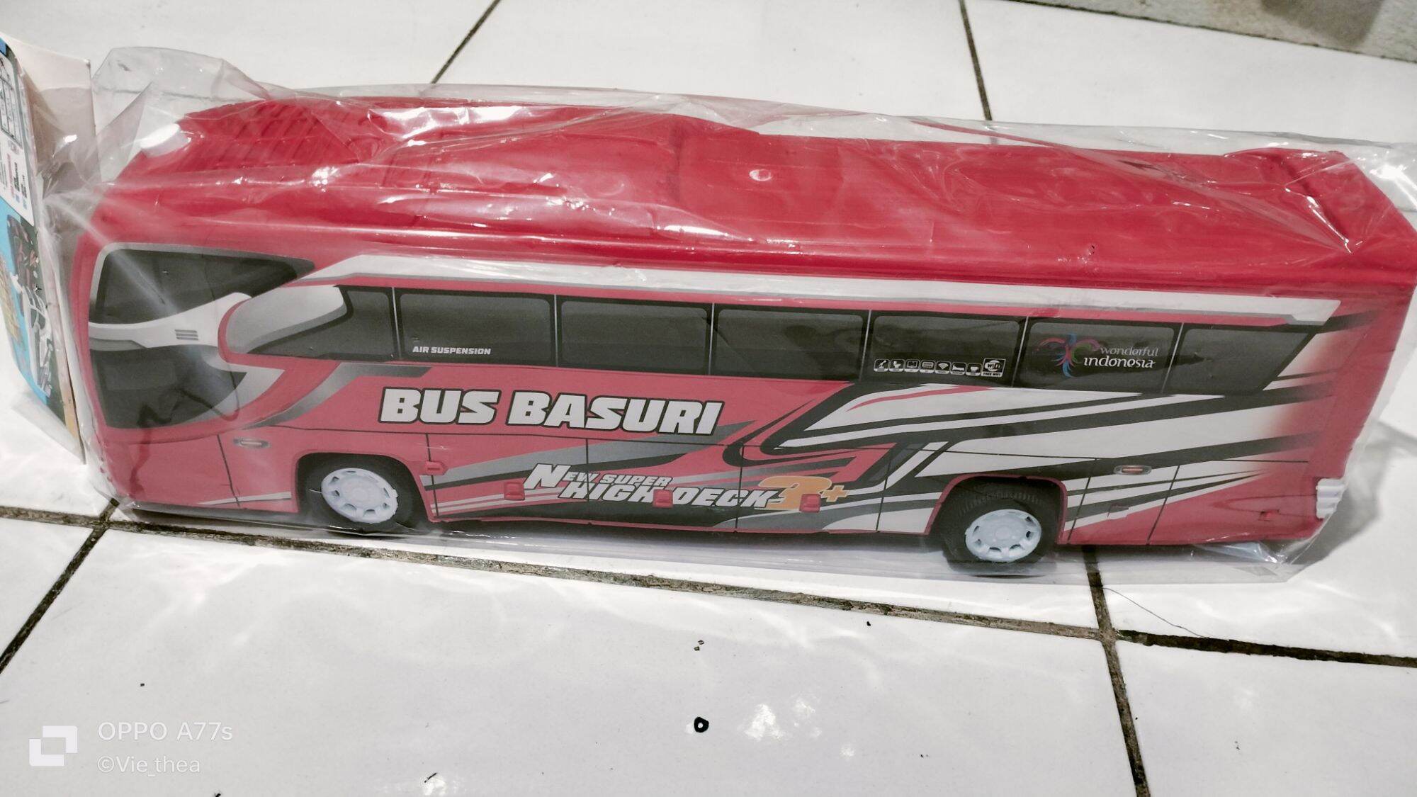 mainan bus telolet bus Basuri pakai batre | Lazada Indonesia