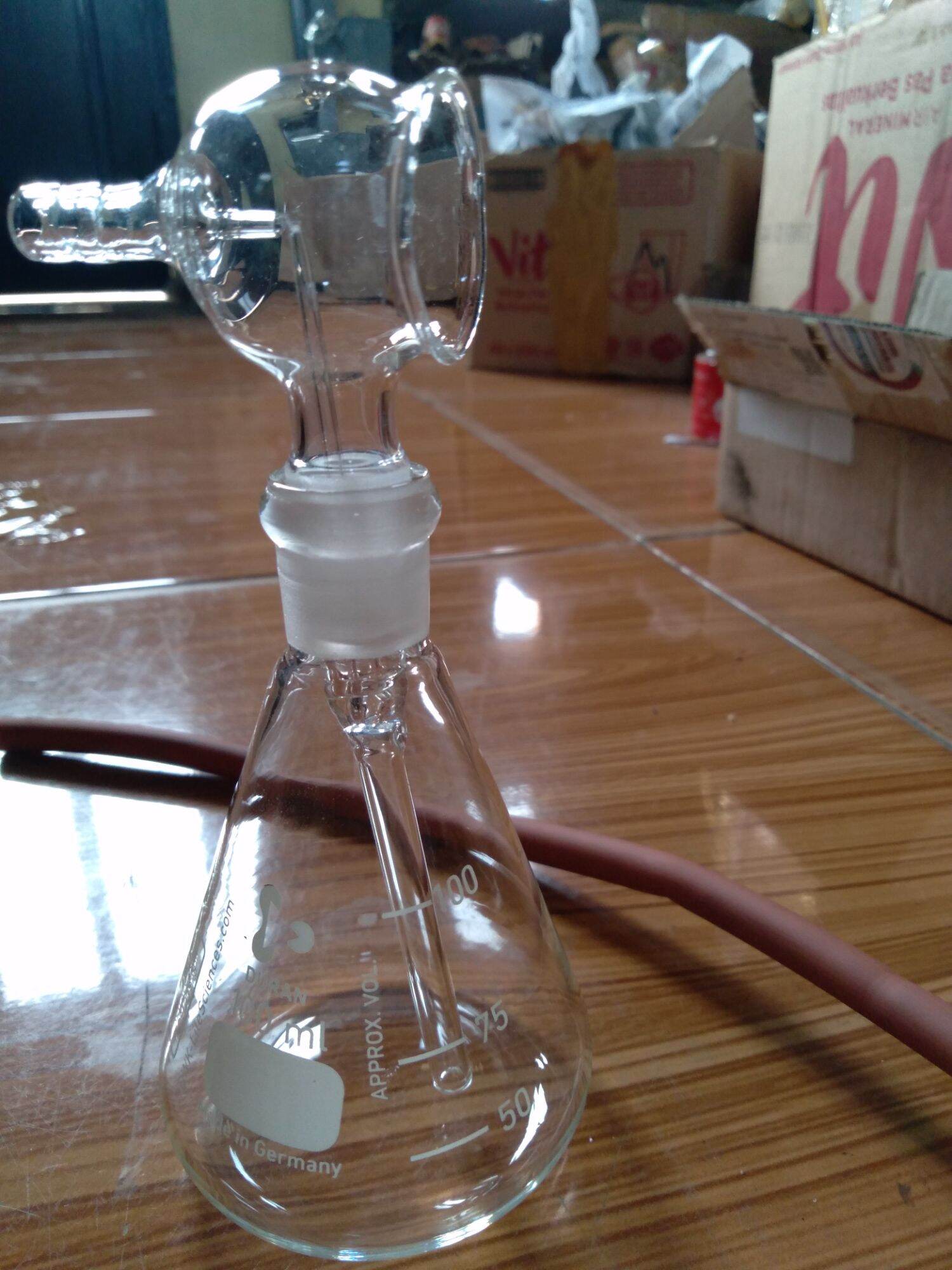 Sprayer 100 Duran NS 14/23 glass laboratorium | Lazada Indonesia