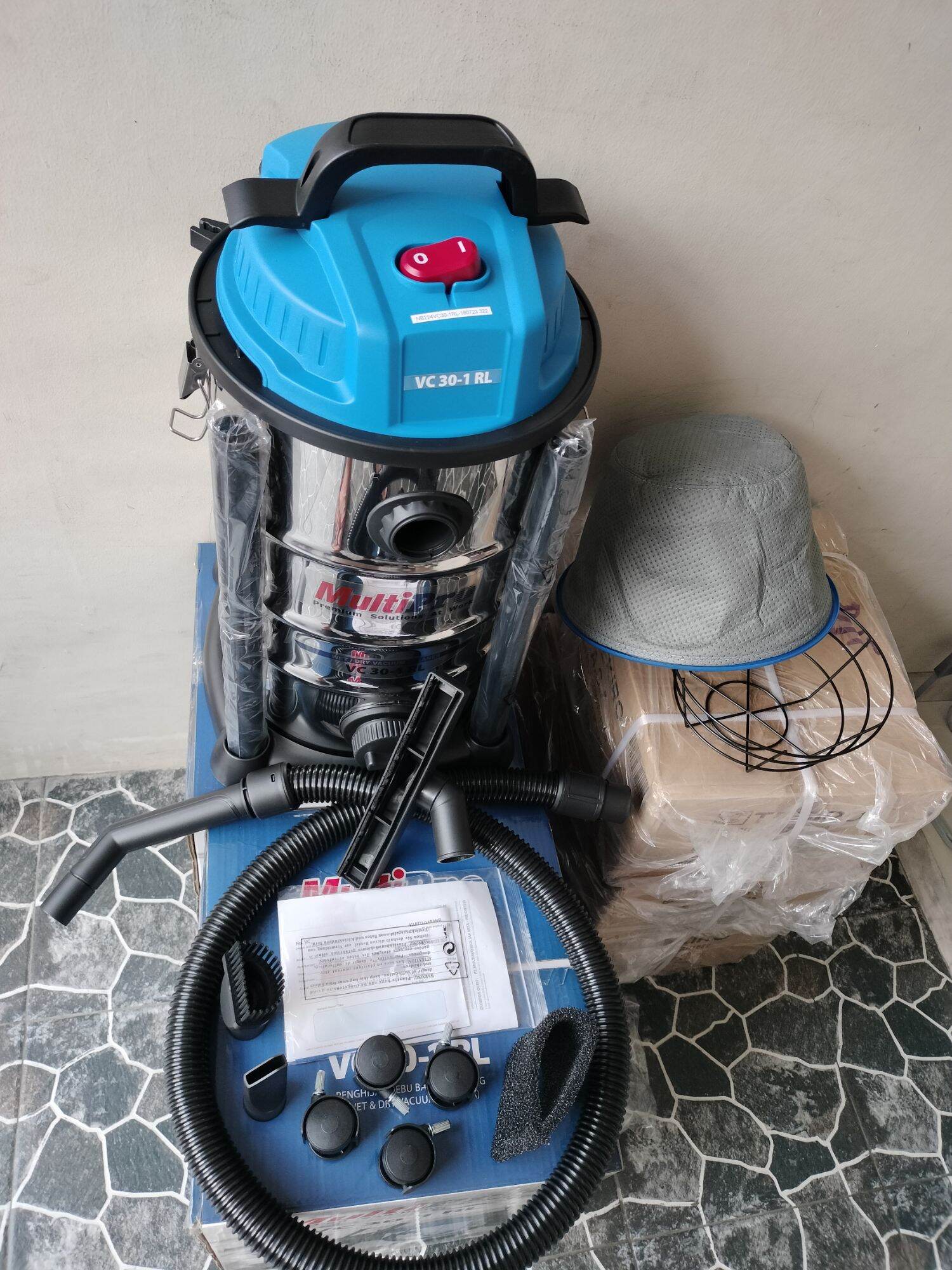 Vacuum cleaner Multipro 30liter VC 30-1 RL Mesin penyedot debu VC30 Vakum VC30-1RL 30 liter ...