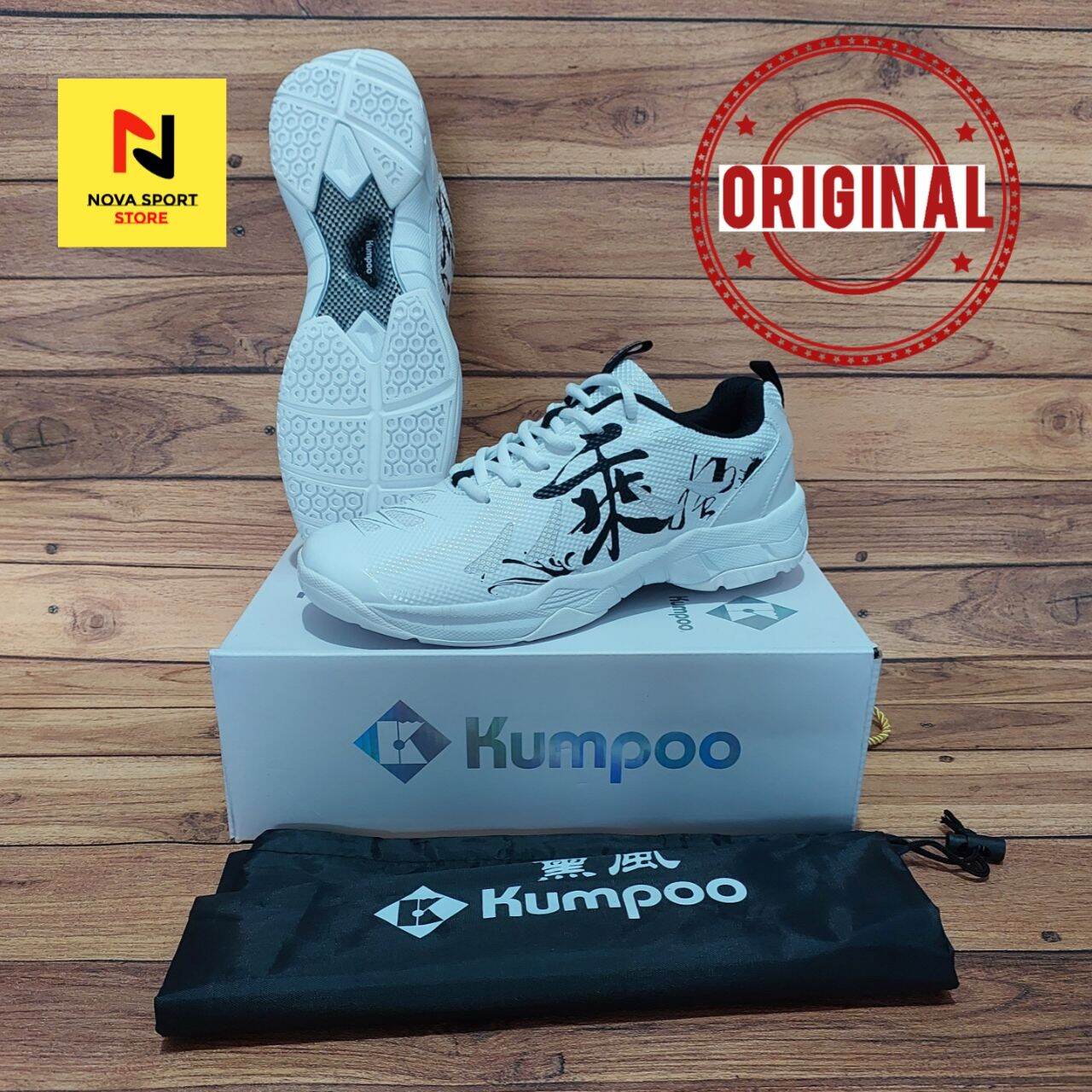 Sepatu Badminton Kumpoo KH E 55 | Lazada Indonesia