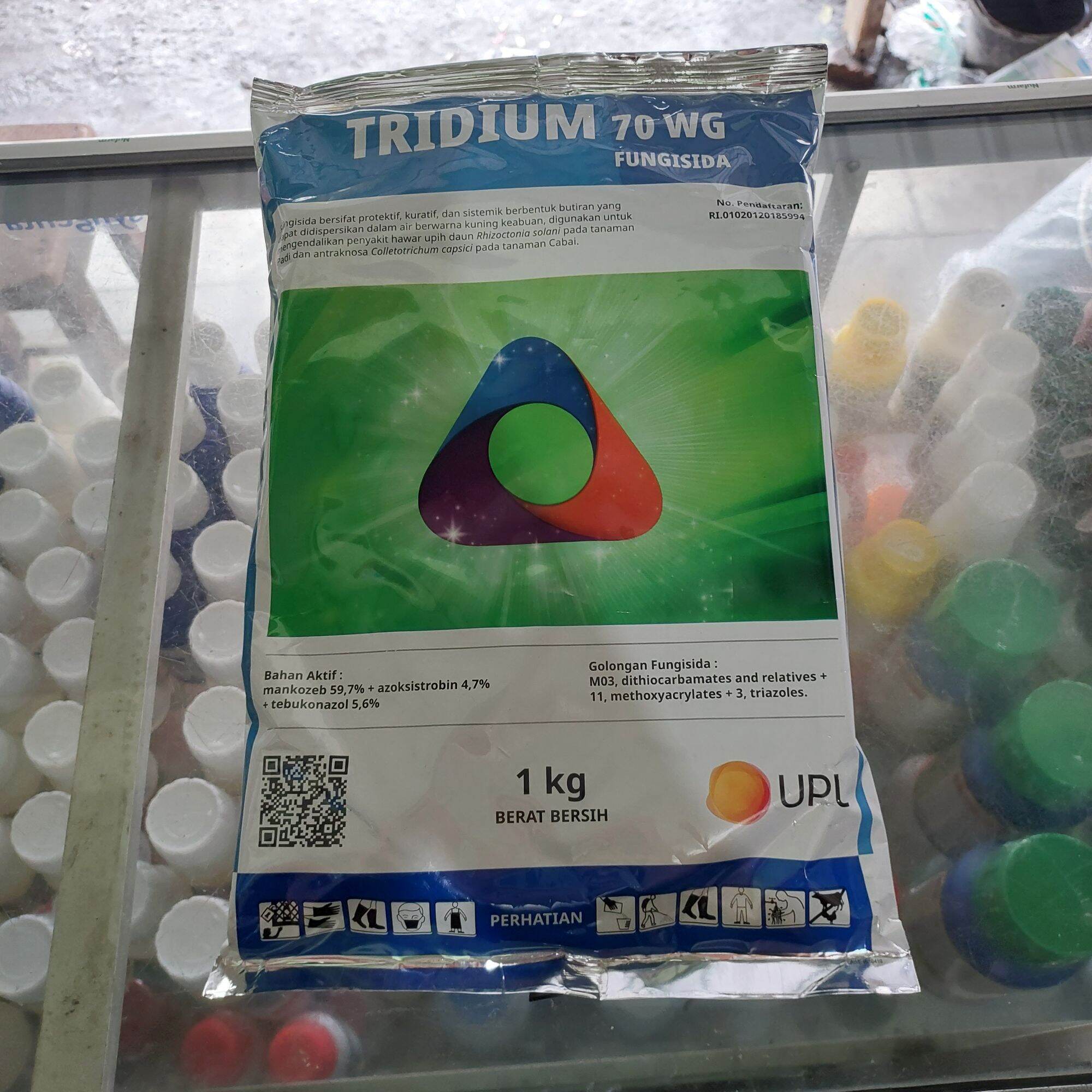 FUNGISIDA TRIDIUM 70 WG 1 KG PENGENDALI PATEK CABAI | Lazada Indonesia
