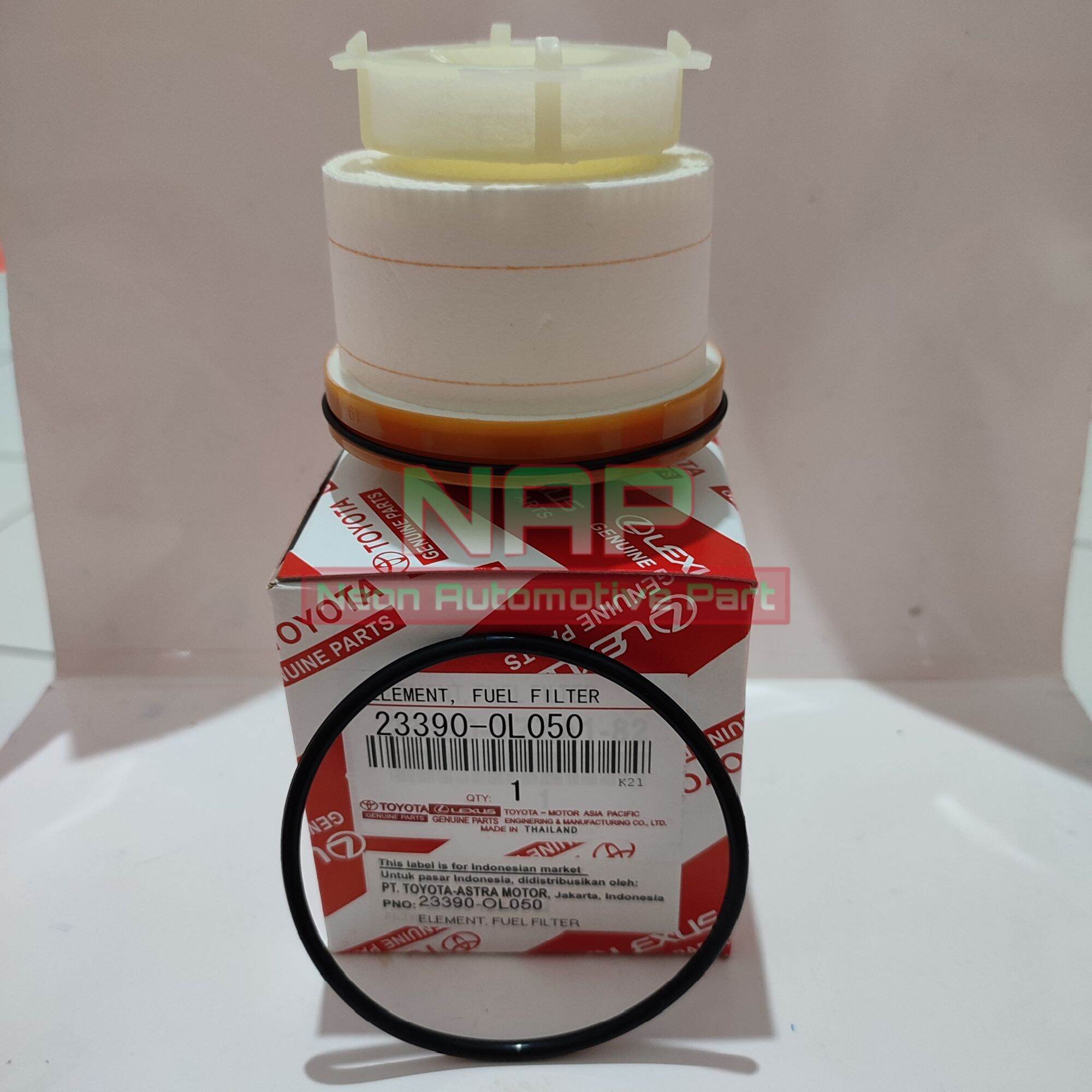 fuel filter saringan solar toyota hiace commuter hilux revo original ...