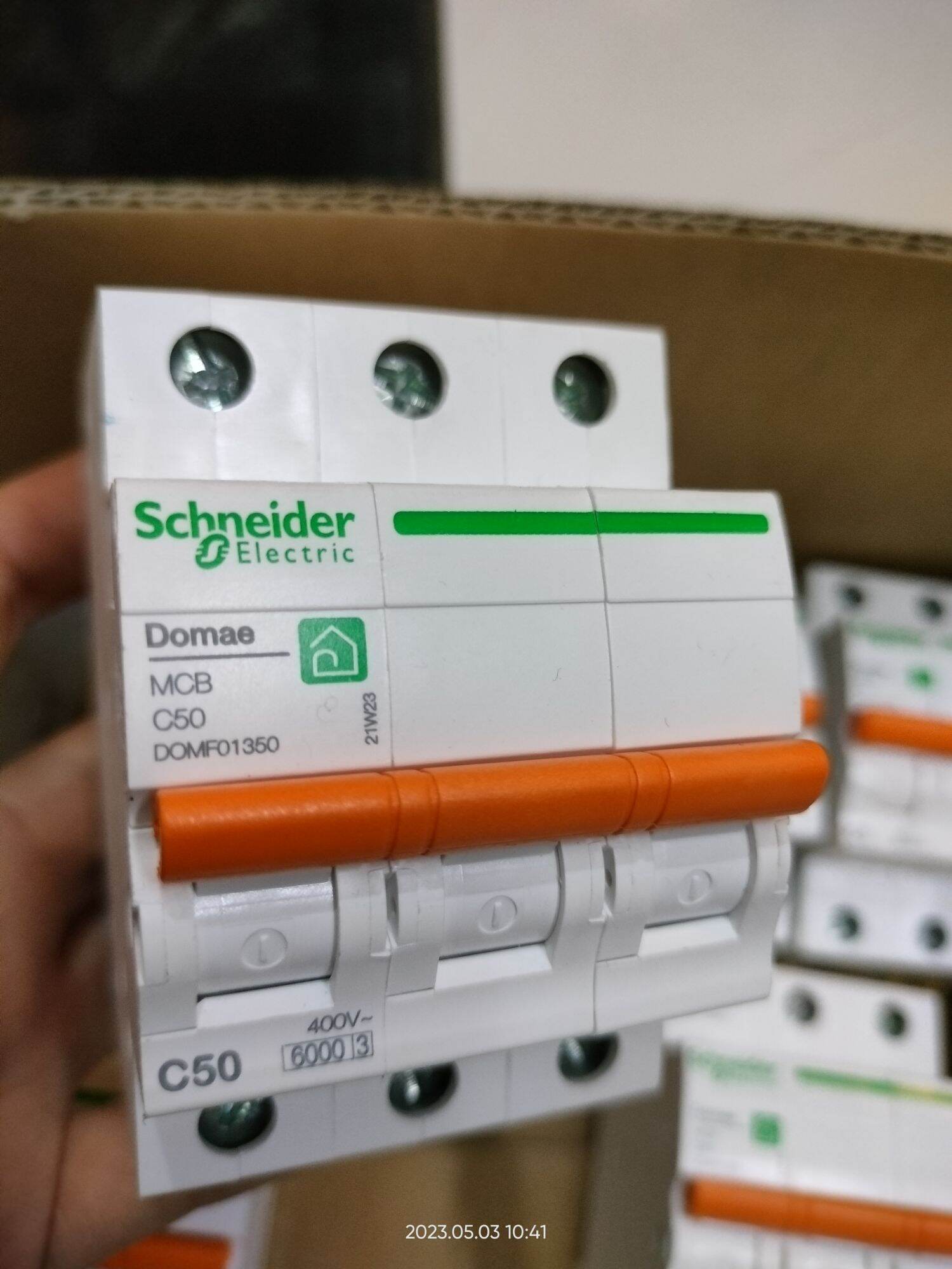 MCB Schneider Domae 3Phase 3P 50A | Lazada Indonesia