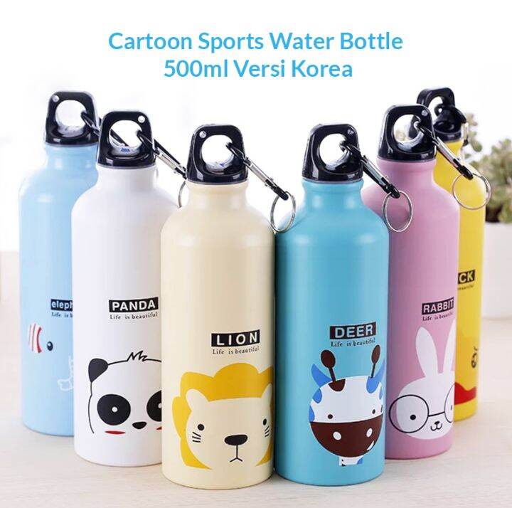 Botol Minum Sport 500 ml / Botol Minum Korean Style 500 ml | Lazada ...