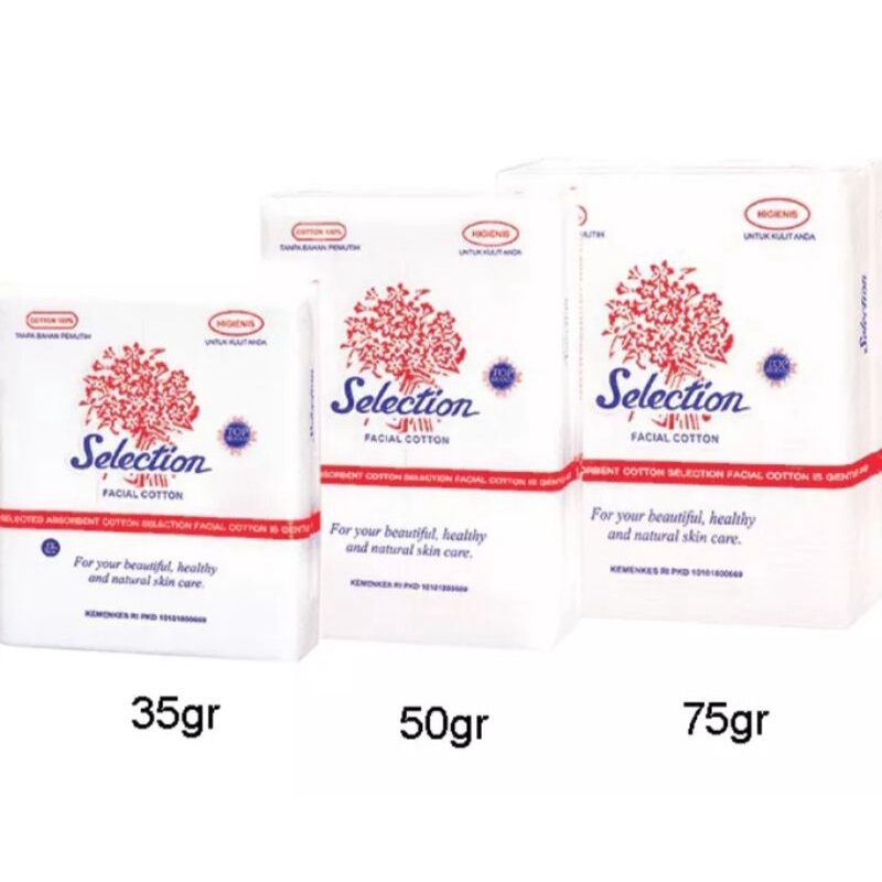 Kapas Selection Facial Cotton | Lazada Indonesia
