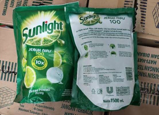 Sunlight 1500ml (ukuran paling besar) / Sunlight 1,5L / Sunlight 1 ...