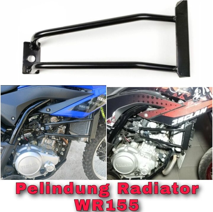 Pelindung Radiator WR 155 Pengaman Radiator Yamaha Wr155 plug and play ...