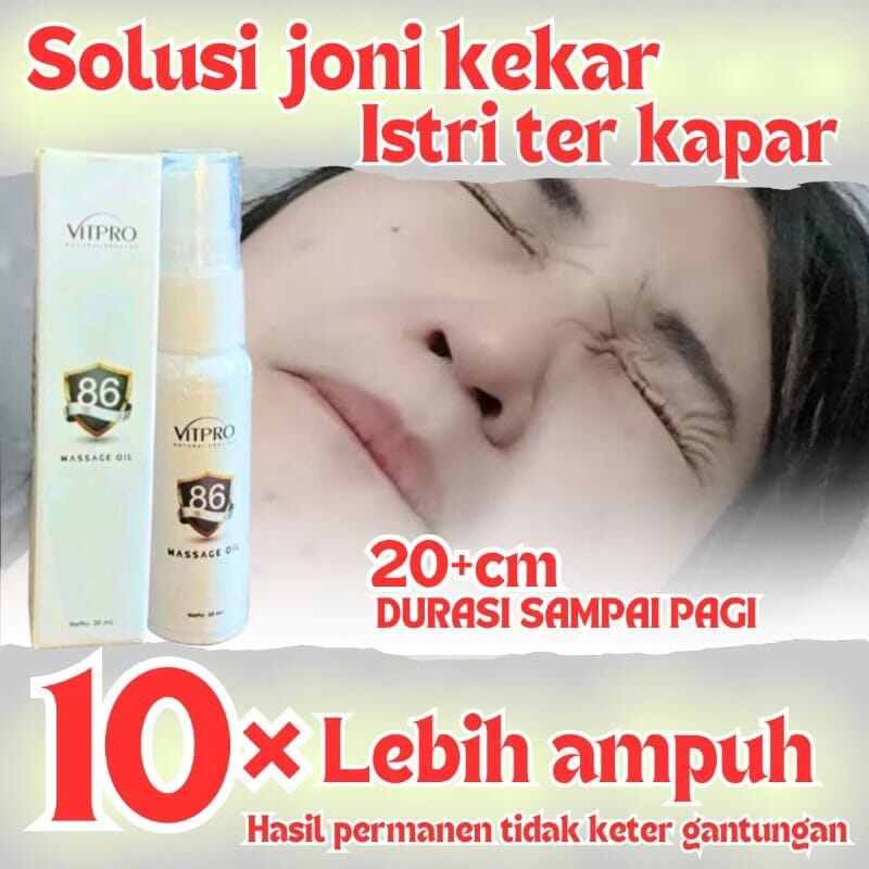 Vitpro 86 Massage Oil Spray - Minyak Pijat Oles Pria BPOM RI bisa bayar ...