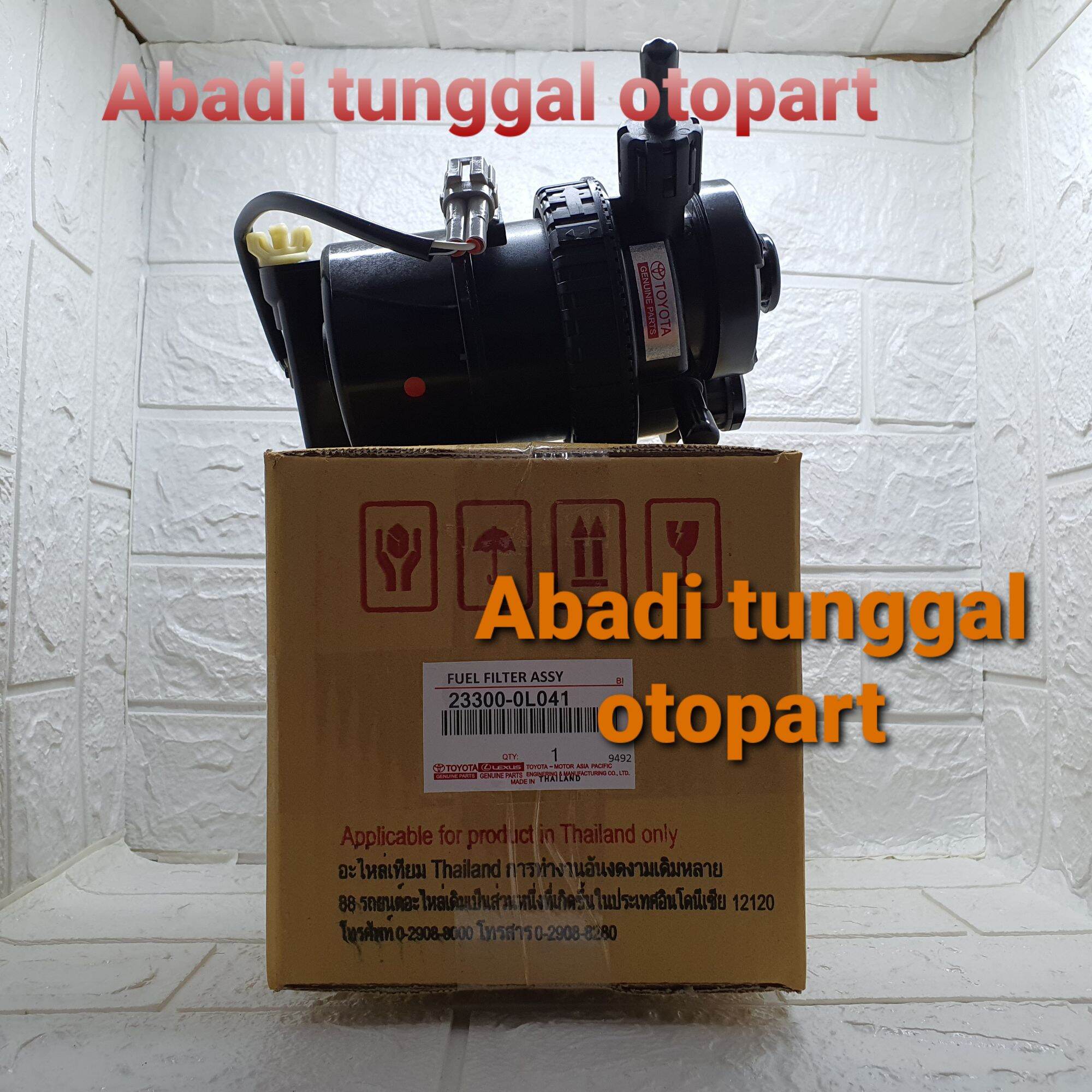 FUEL FILTER ASSY FILTER SOLAR KOMPLIT TOYOTA INNOVA DIESEL HILUX VIGO ...