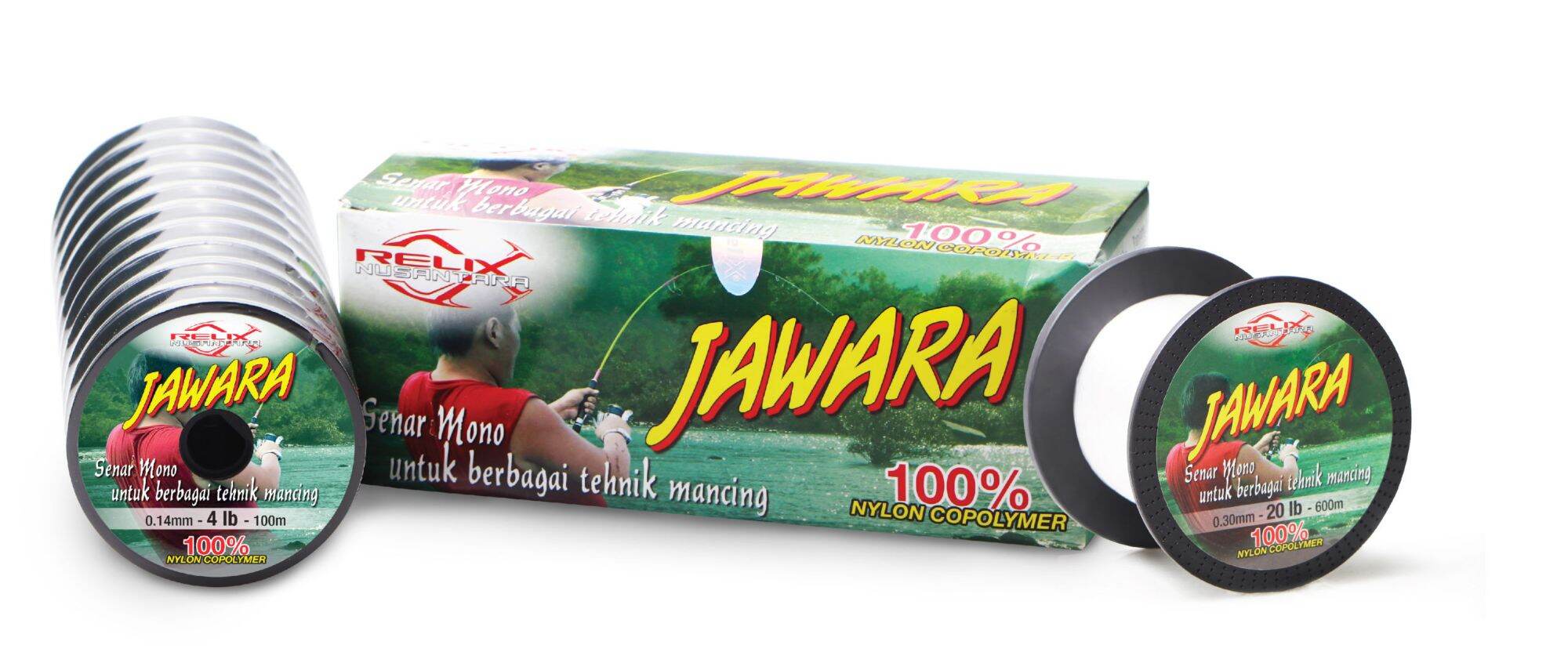 Senar Pancing Relix Nusantara Jawara 600m Nylon Copolymer | Lazada ...
