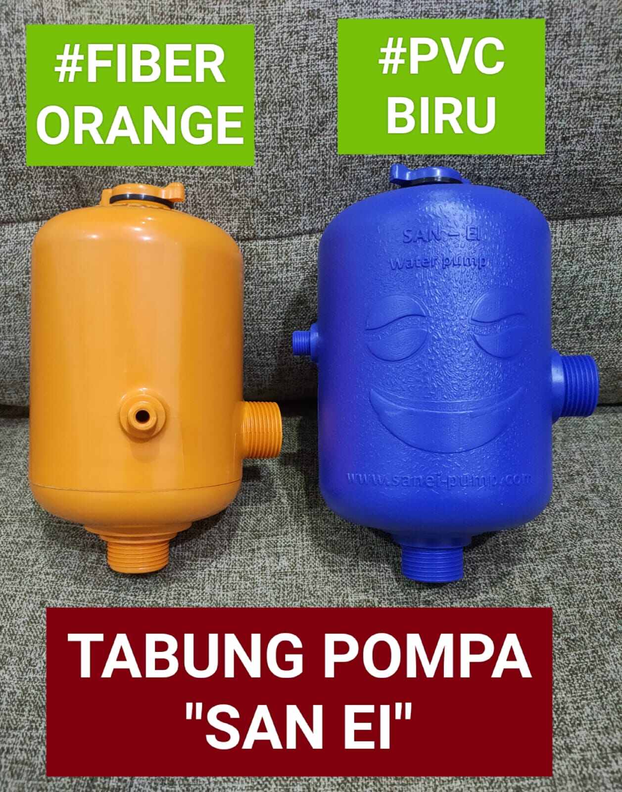 Tabung Pompa Air San Ei | Tabung Pompa Air Fiber | Tabung Pompa Air Pvc ...