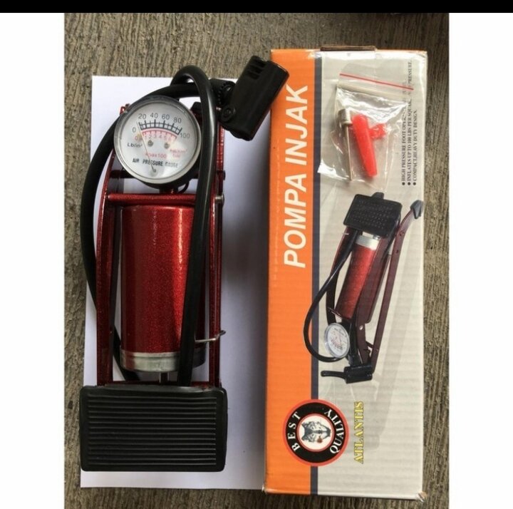 pompa .injak pompa ban pmopa motor pompa sepeda pompa angin manual ...