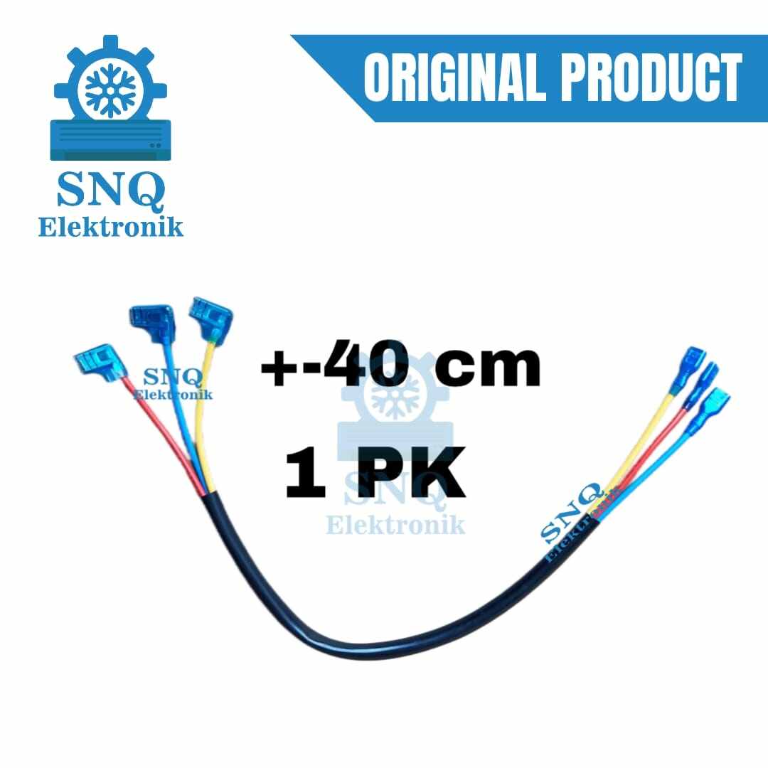 Kabel soket kompresor AC 1 PK untuk AC Panasonic, Daikin, Midea, Aux ...