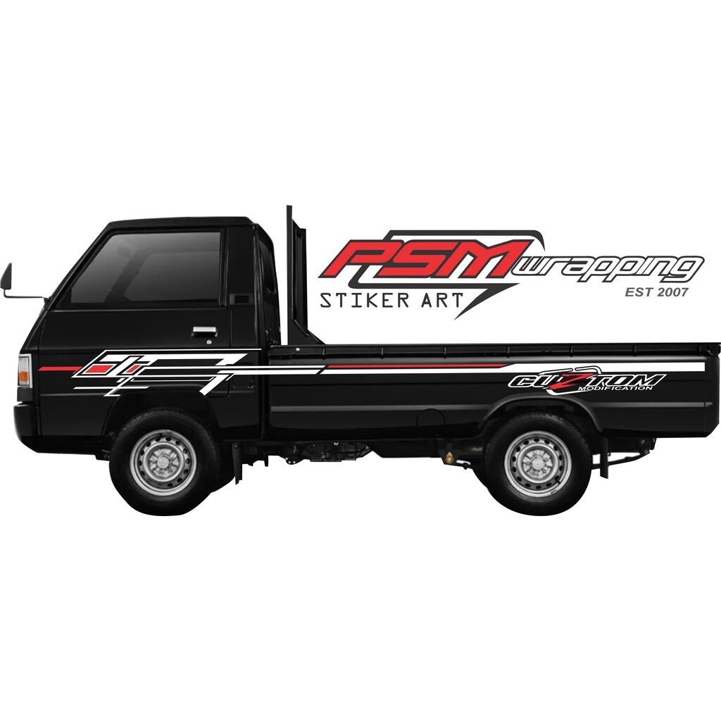 STICKER STIKER MOBIL PICKUP L300 STRIPING STIKER MOBIL PICK UP ...